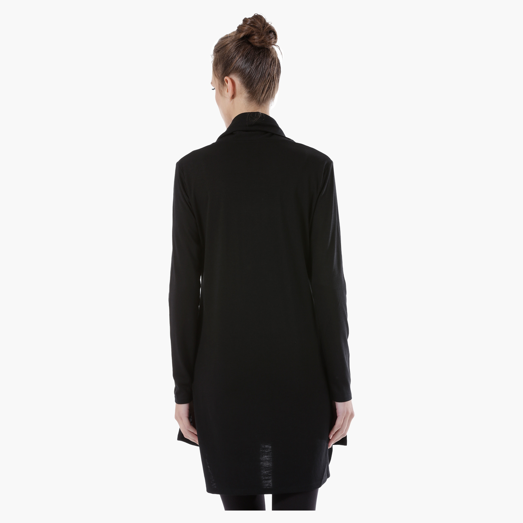 Buy Cowl Neck Top with Long Sleeves and High-Low Hem Online ...