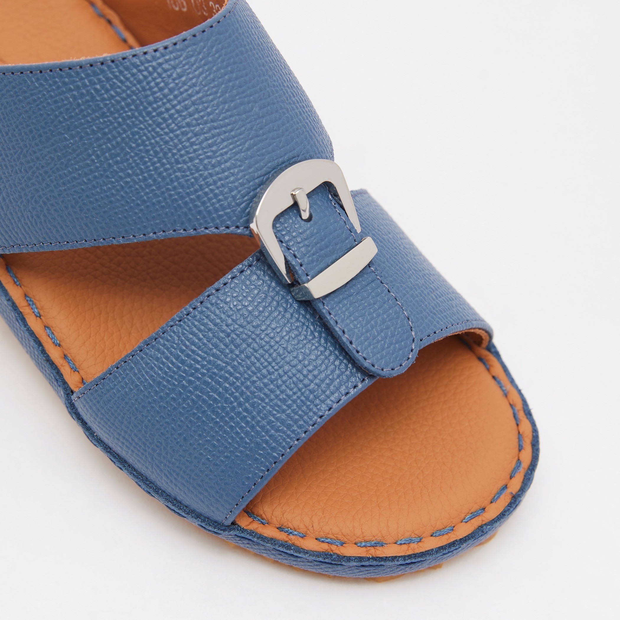 Textured Slip-On Arabic Sandals with Buckle Accent Online | Kids Boys ...