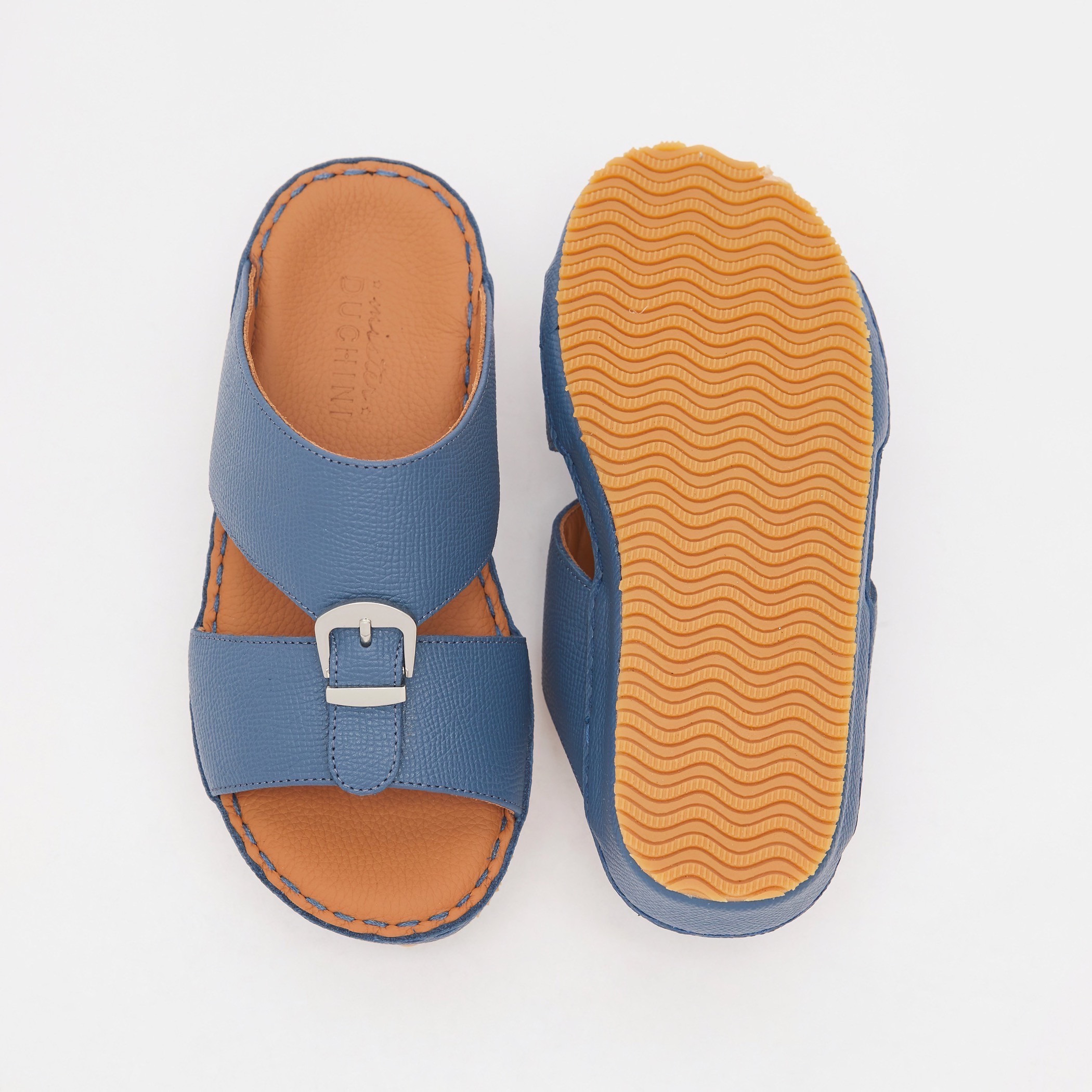 Textured Slip-On Arabic Sandals with Buckle Accent Online | Kids Boys ...