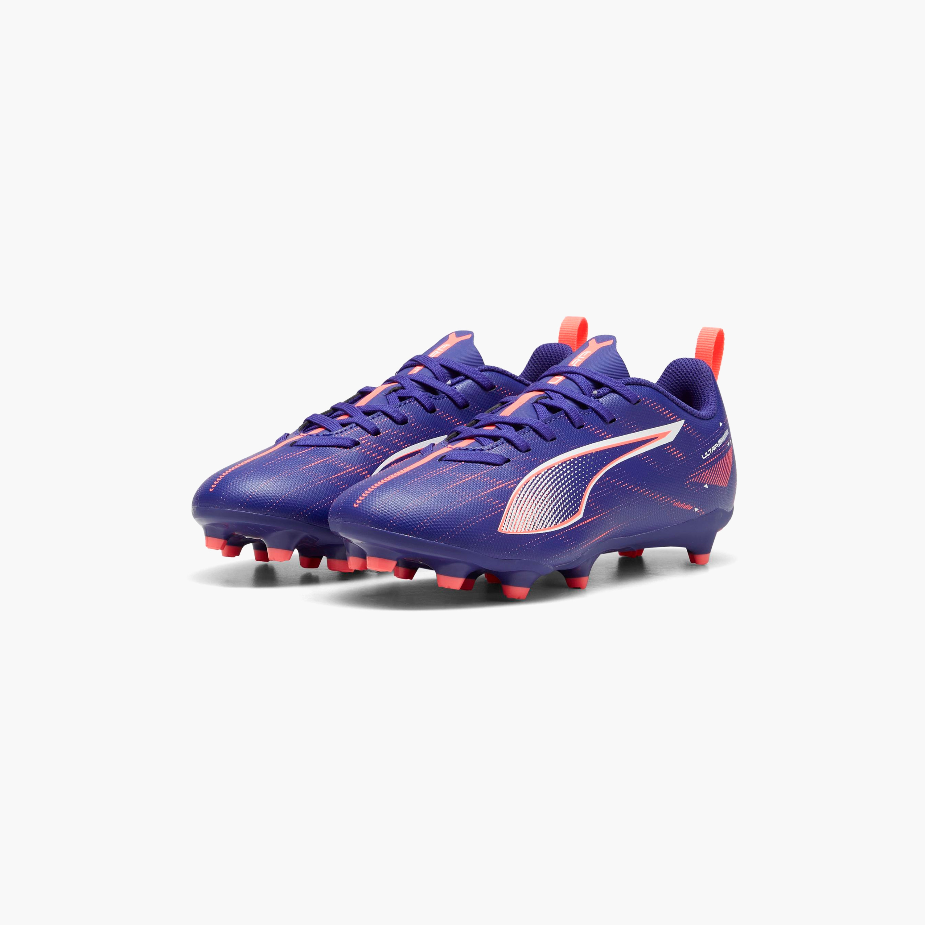 Puma Boys Ultra 5 Play Fg Ag Lace-Up Grippy Sole Football Firm Ground ...