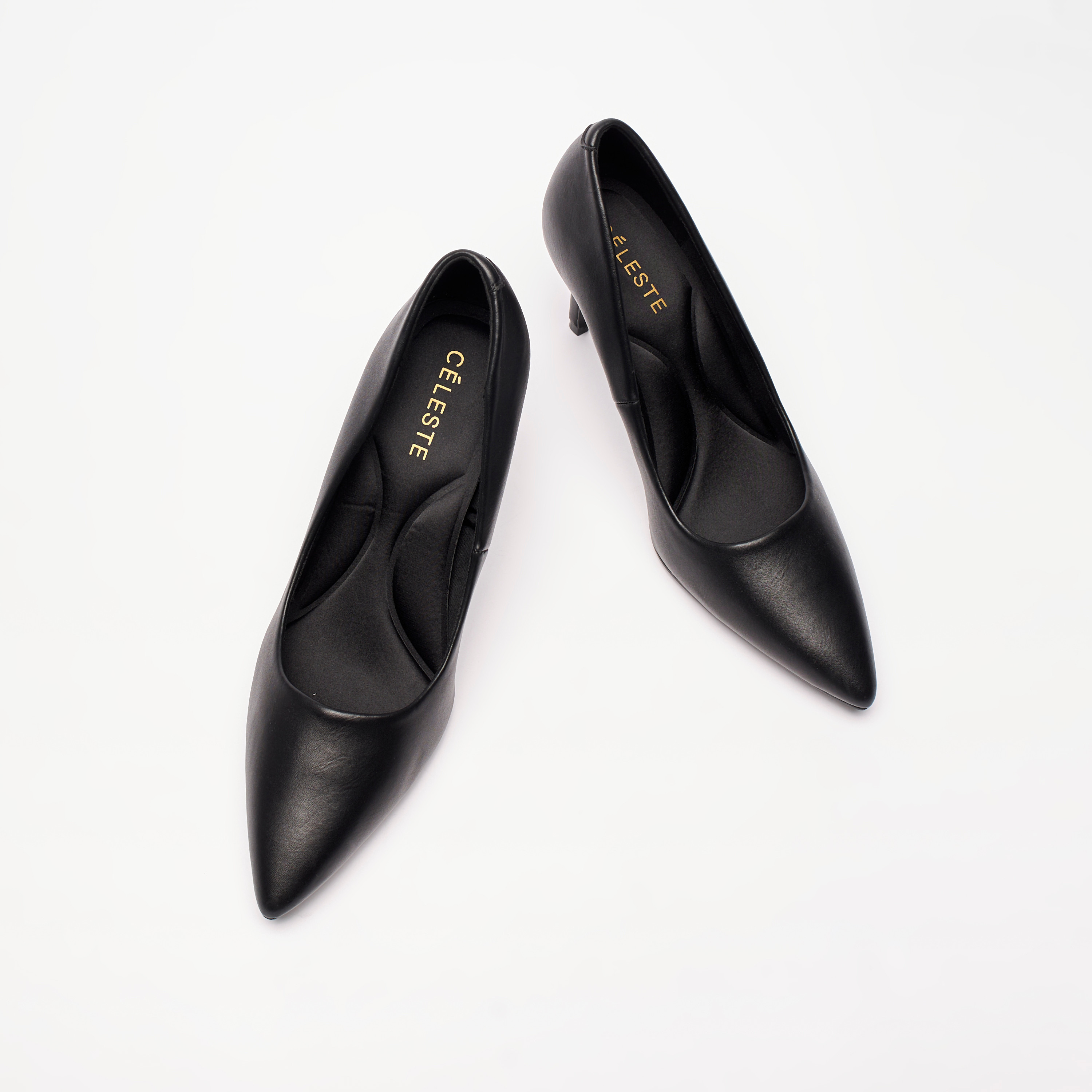 Buy Celeste Women's Solid Pumps with Stiletto Heels Online ...