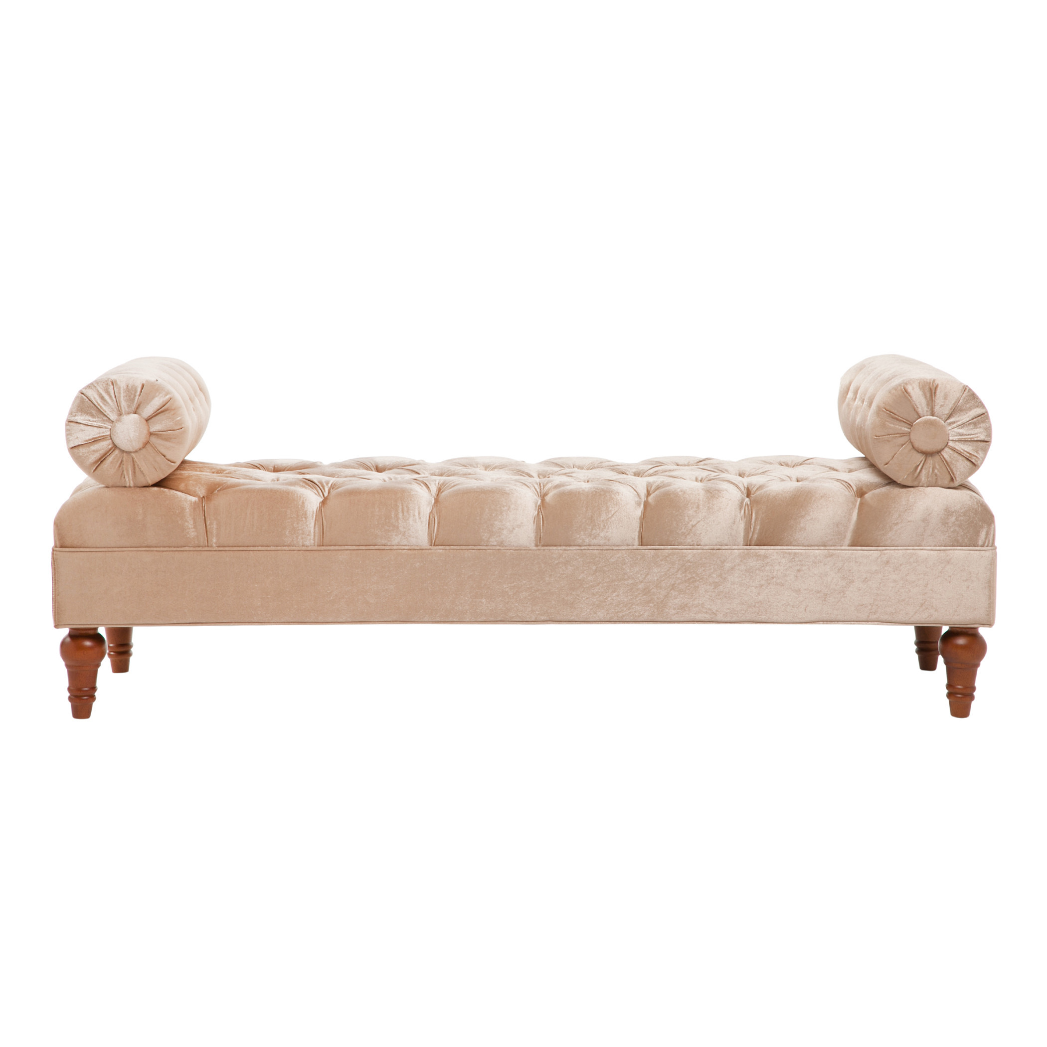 Shop Jennifer Taylor Velvet Bolster Bench Online | Centrepoint UAE