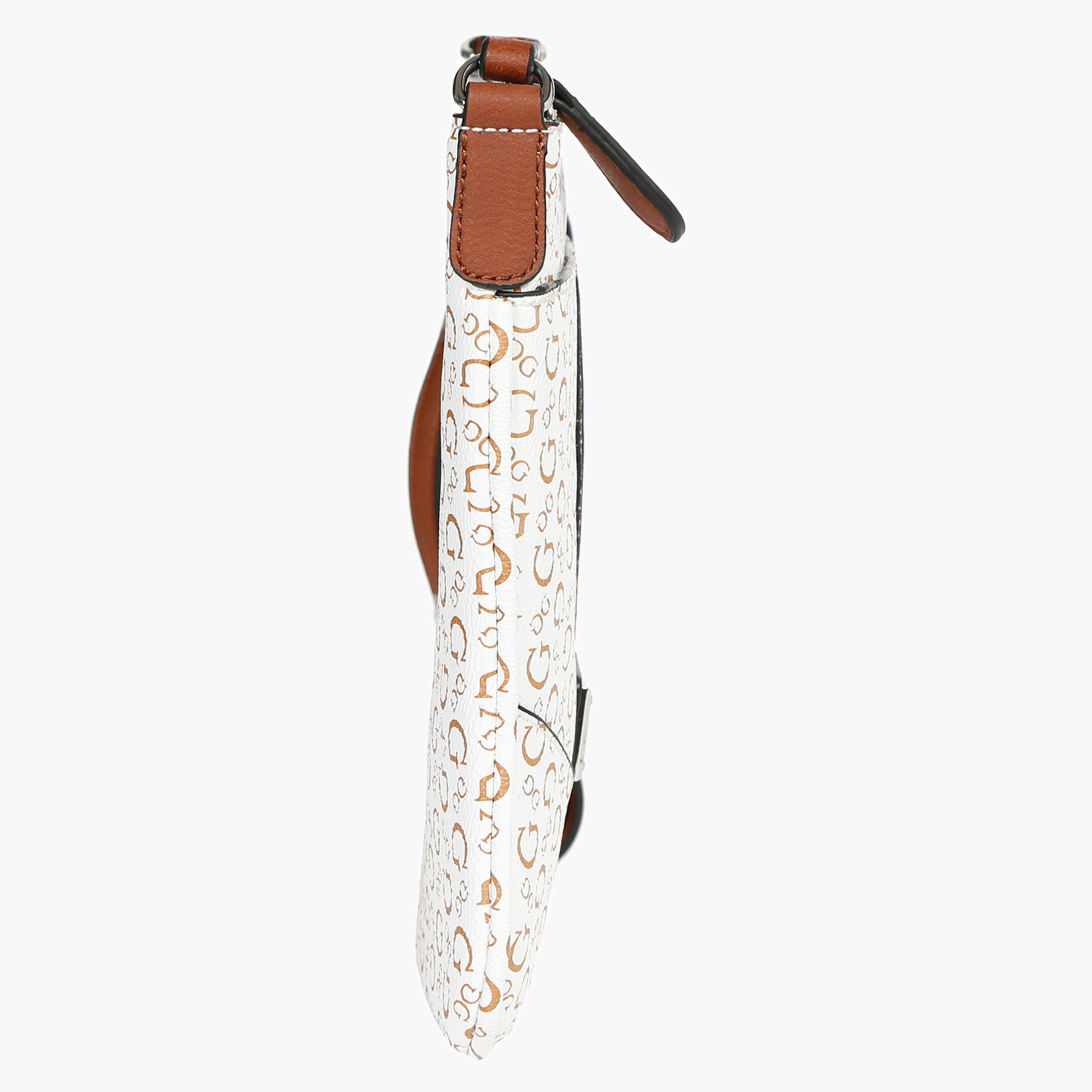 Buy Guess Monogram Print Crossbody Satchel Bag Online | Centrepoint UAE