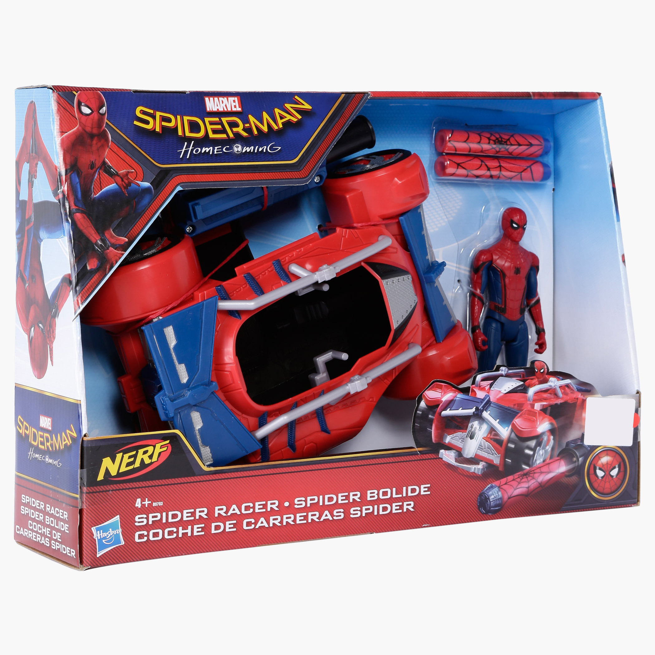 Shop Hasbro Spider-Man Spider Racer Set Online | Centrepoint Oman