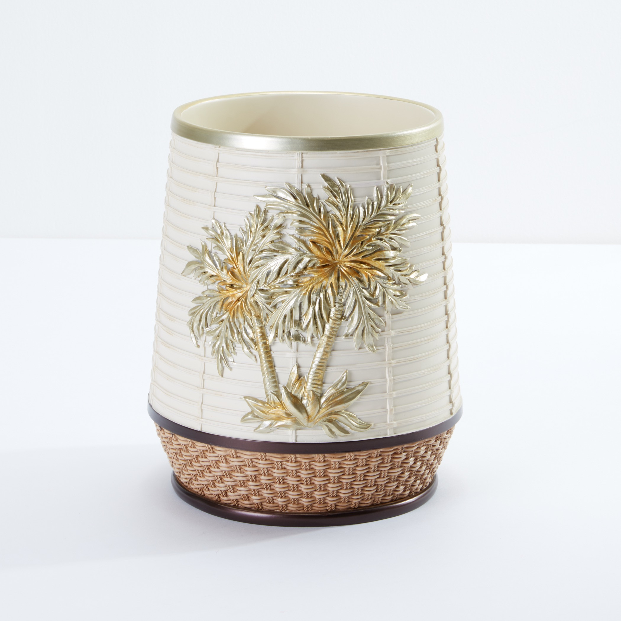 Buy Palm Tree Textured Waste Bin Online | Centrepoint UAE