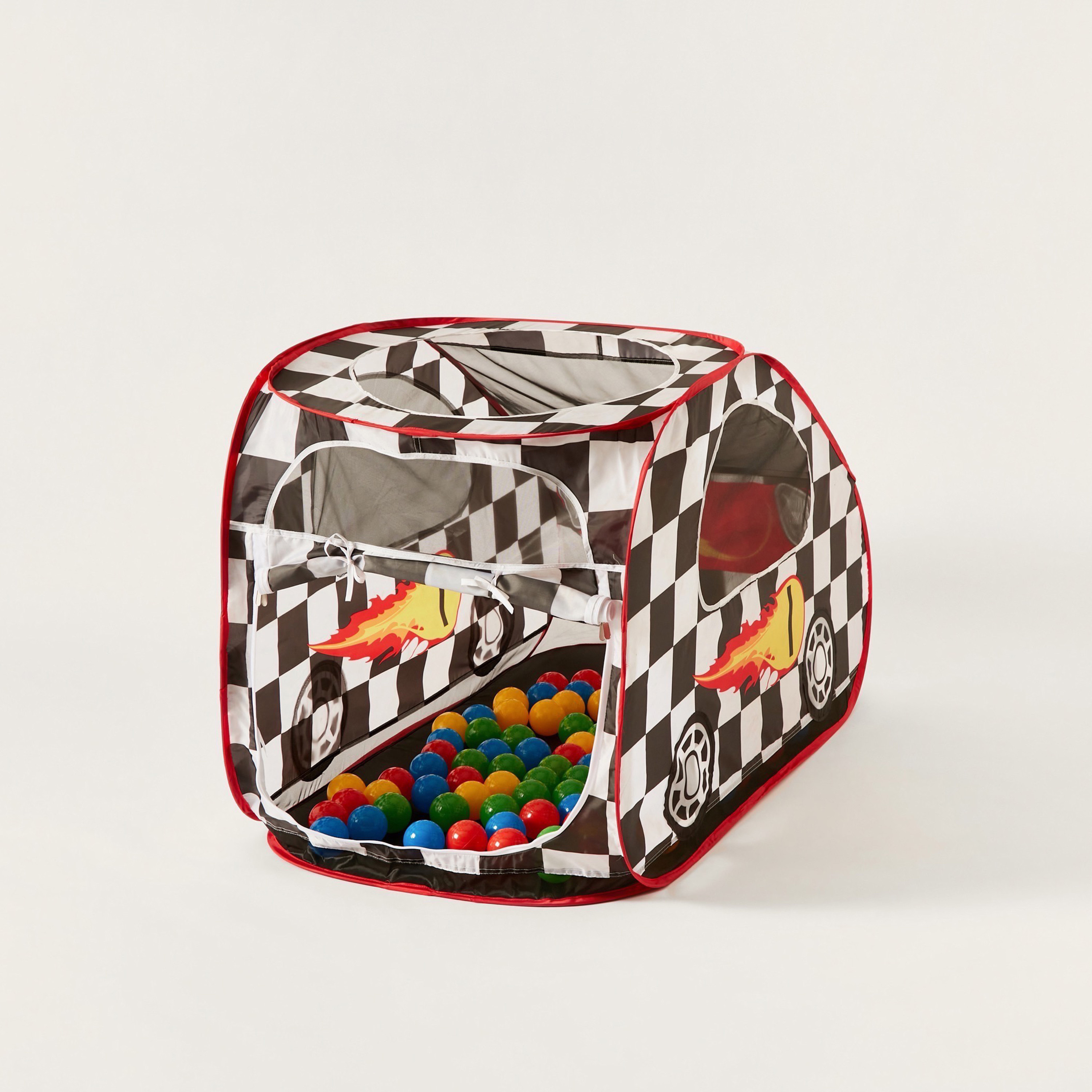 Buy Juniors Printed Mini Van Tent with 100 Colour Balls Online ...