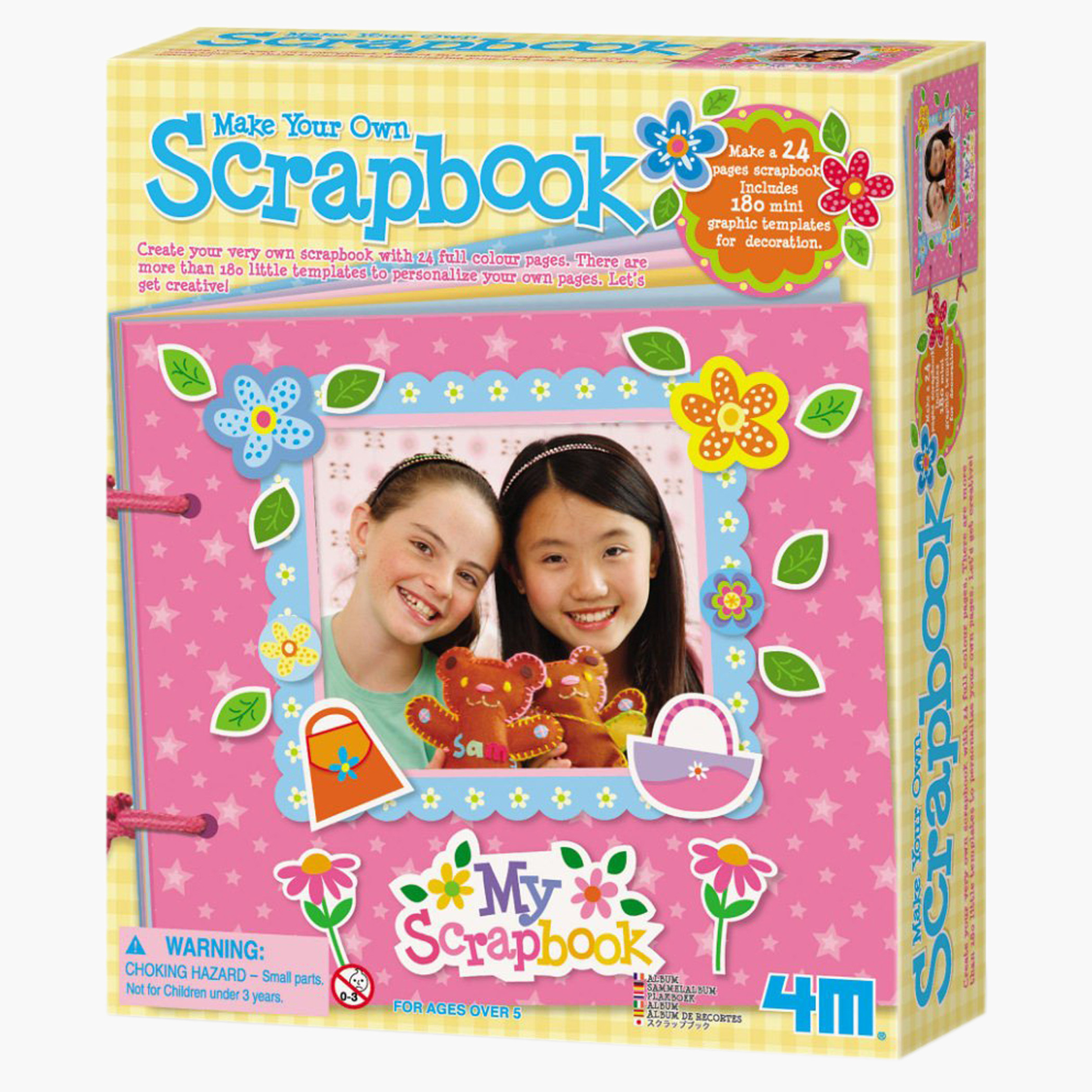 Buy 4M Make Your Own Scrapbook Set Online | Centrepoint Qatar