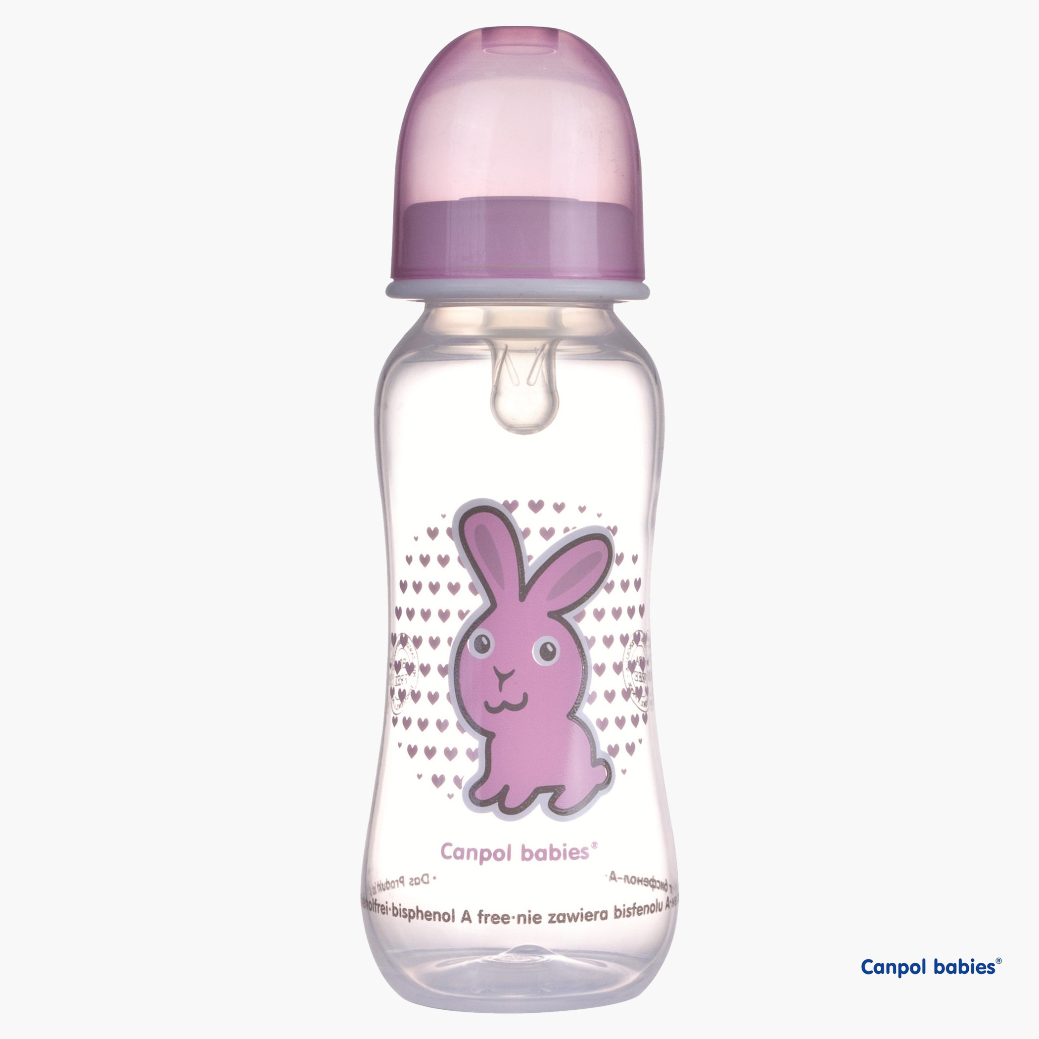 Buy Canpol Babies Happy Garden Design Baby Bottle 240 ml Online Mothercare Bahrain
