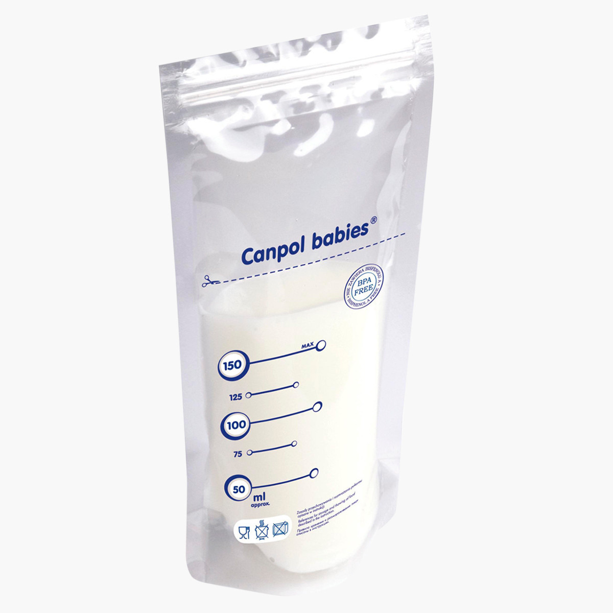 Buy Canpol Babies Sterile 20-Piece Breast Milk Storage Bag - 150 ml ...