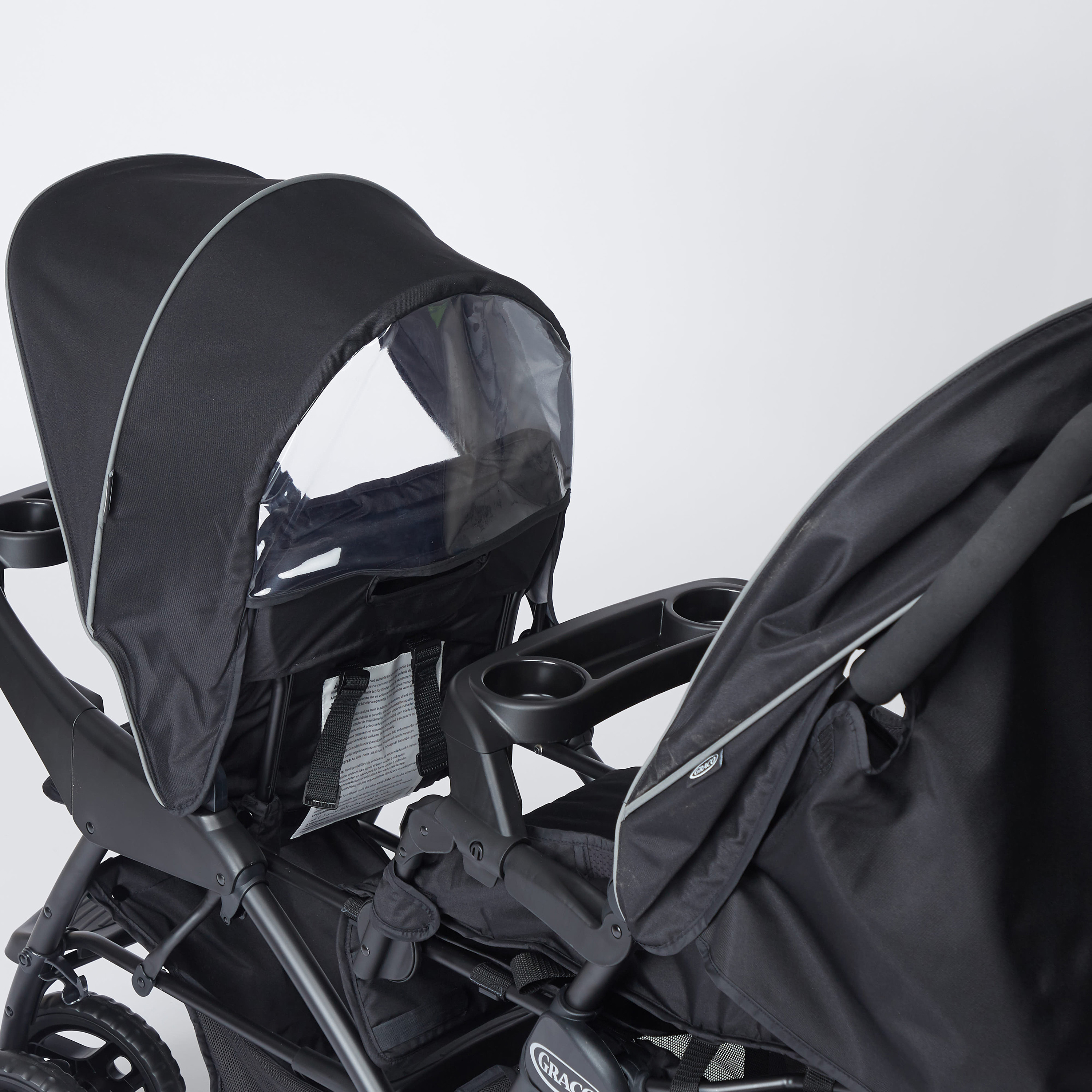 Buy Graco Stadium Black Duo Baby Stroller with One-Hand Fold Feature ...