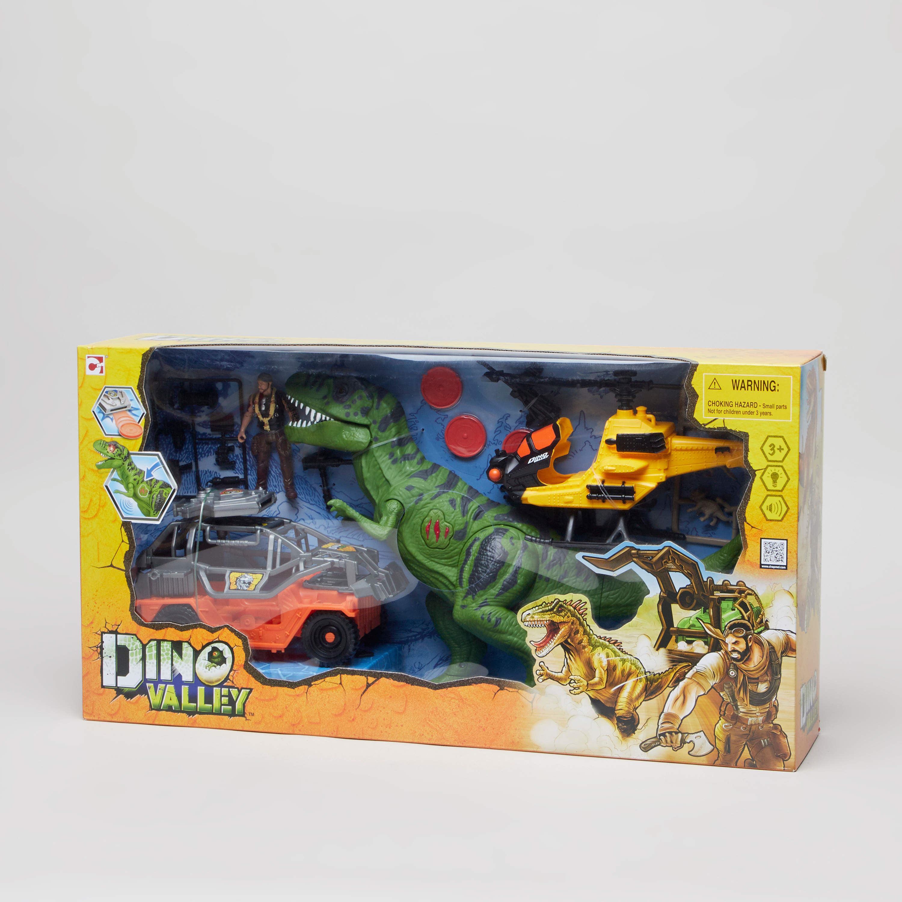 Shop Dino Valley T-Rex Revenge Playset Online | Centrepoint Oman