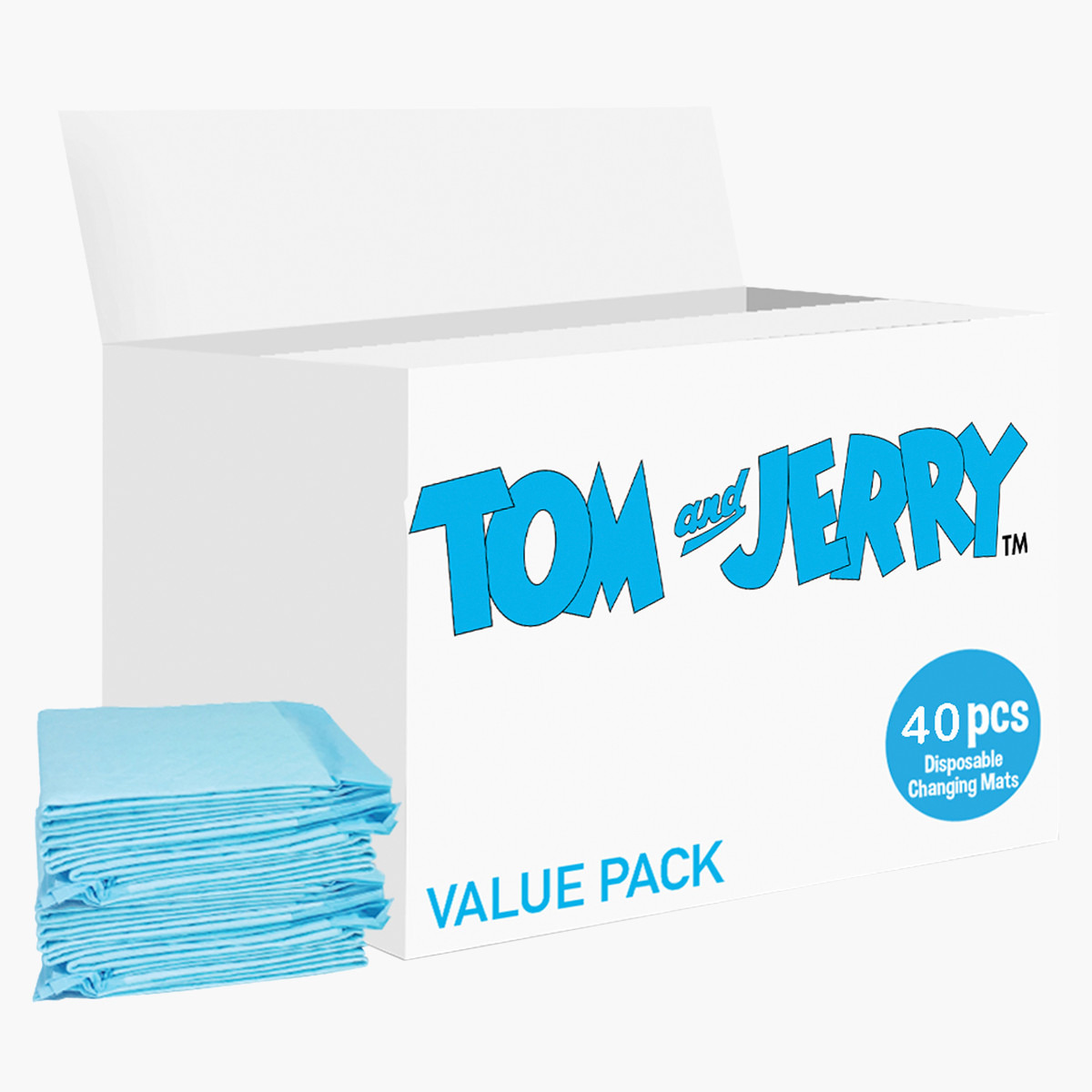 Buy Tom and Jerry 40-Piece Diaper Changing Mats Online | Centrepoint Qatar