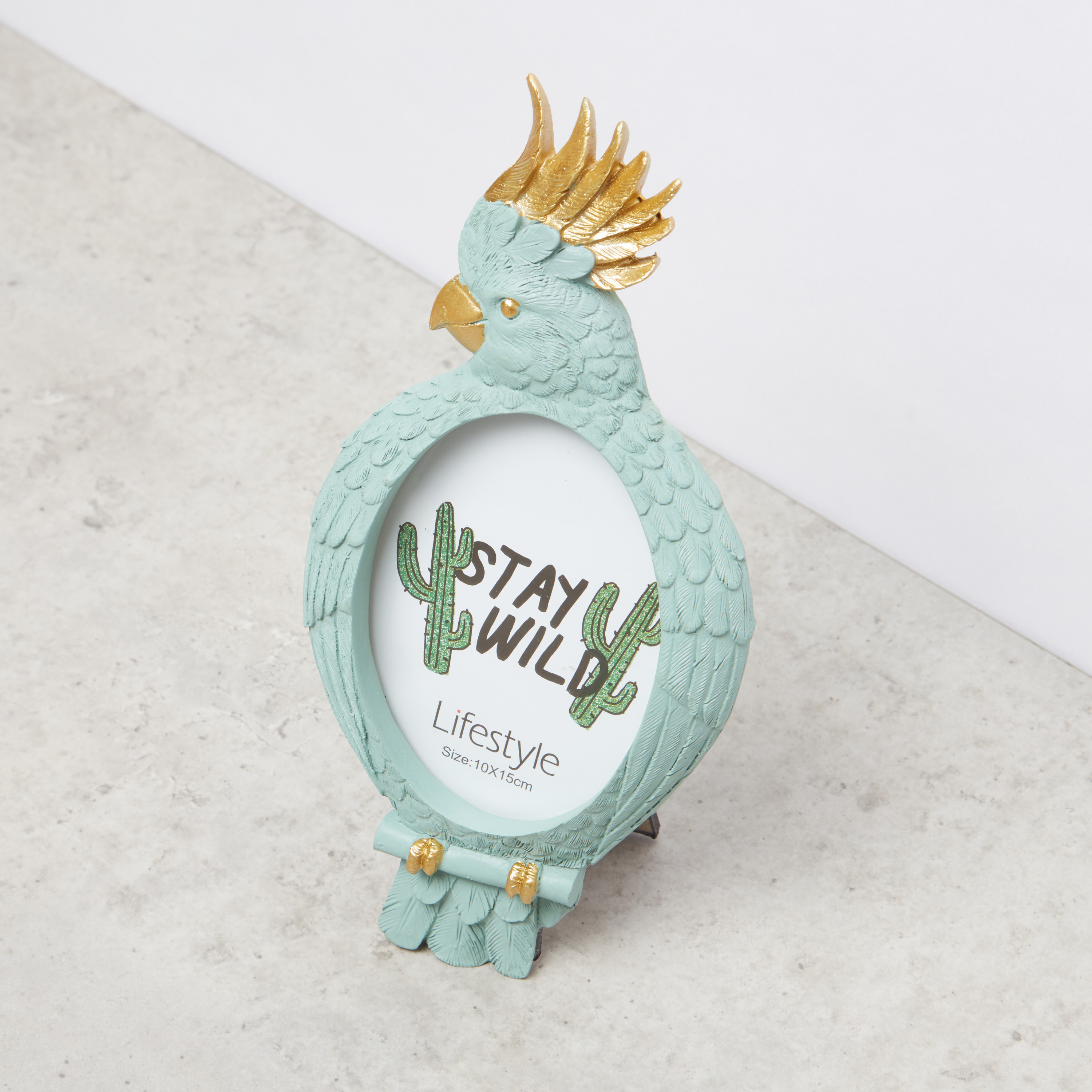Buy Cockatoo Shaped Photo Frame - 11x22 cms Online | Centrepoint Qatar