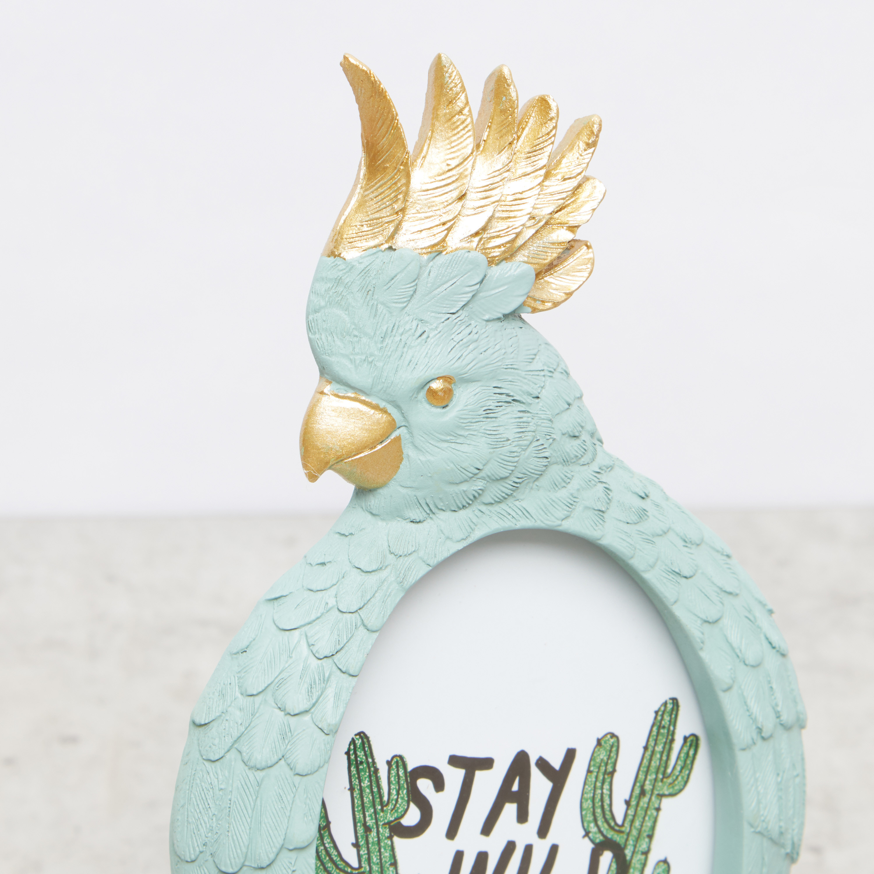 Buy Cockatoo Shaped Photo Frame - 11x22 cms Online | Centrepoint Qatar