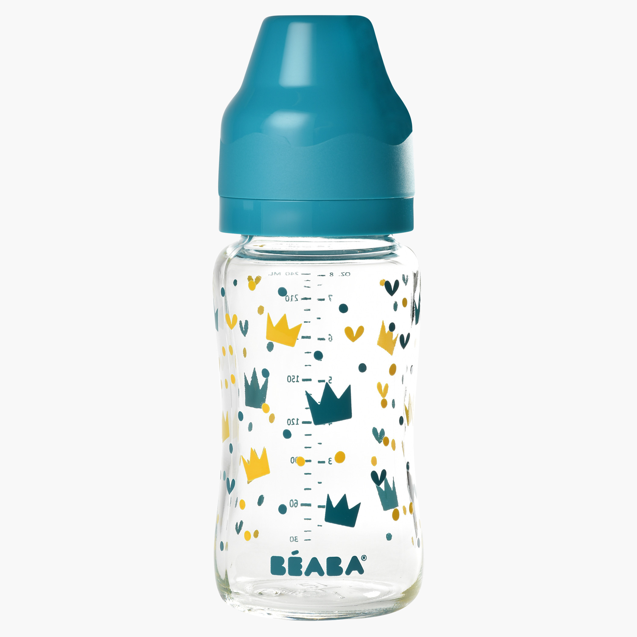 Buy Beaba Wide Neck Feeding Bottle with Cap - 240 ml Online ...