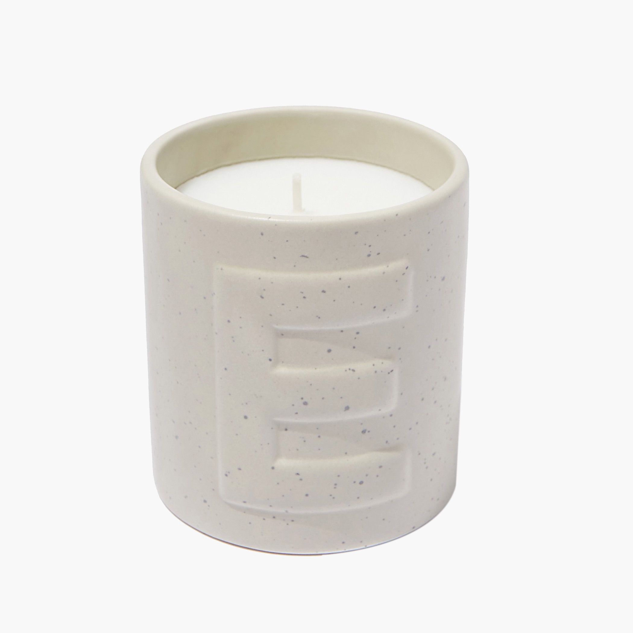 Buy Typo Jar Candle with Embossed Alphabet E Detail - 9 cms Online ...