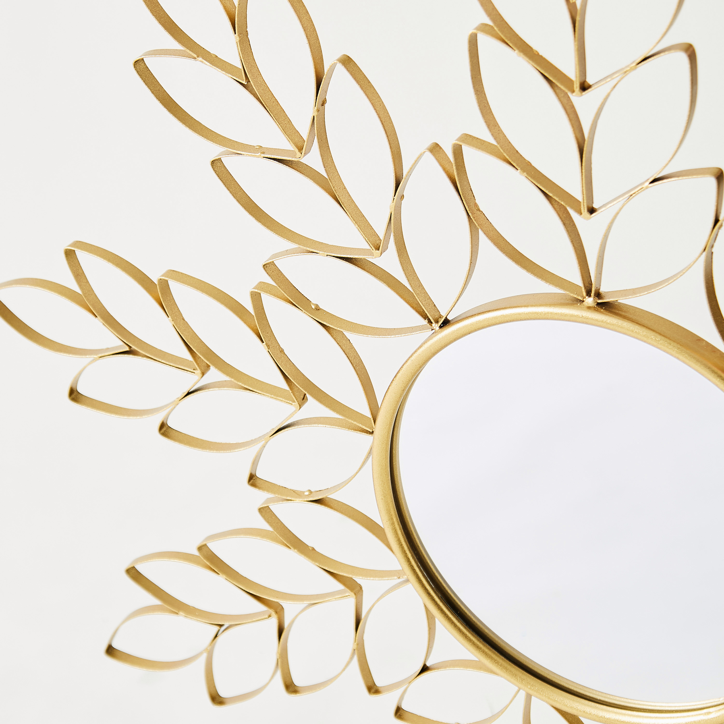 Buy Metallic Wall Mirror - 88x3 cms Online | Centrepoint Qatar