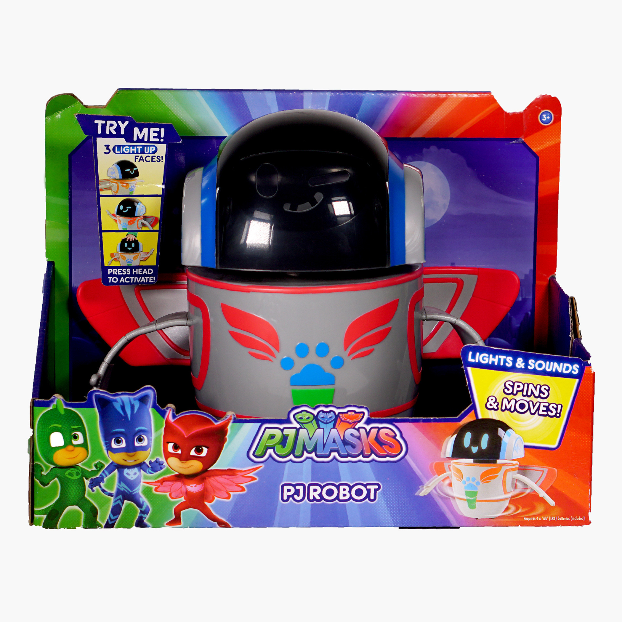 Buy PJ Masks PJ Robot Toy with Light and Sound Online | Babyshop UAE