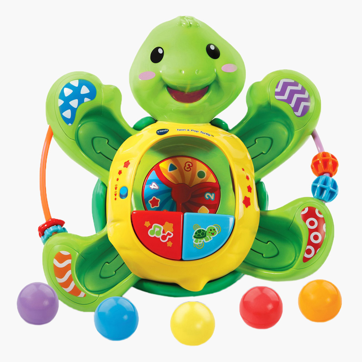 Buy V-Tech Pop-a-Ball Rock & Tap Turtle Toy Online | Babyshop UAE
