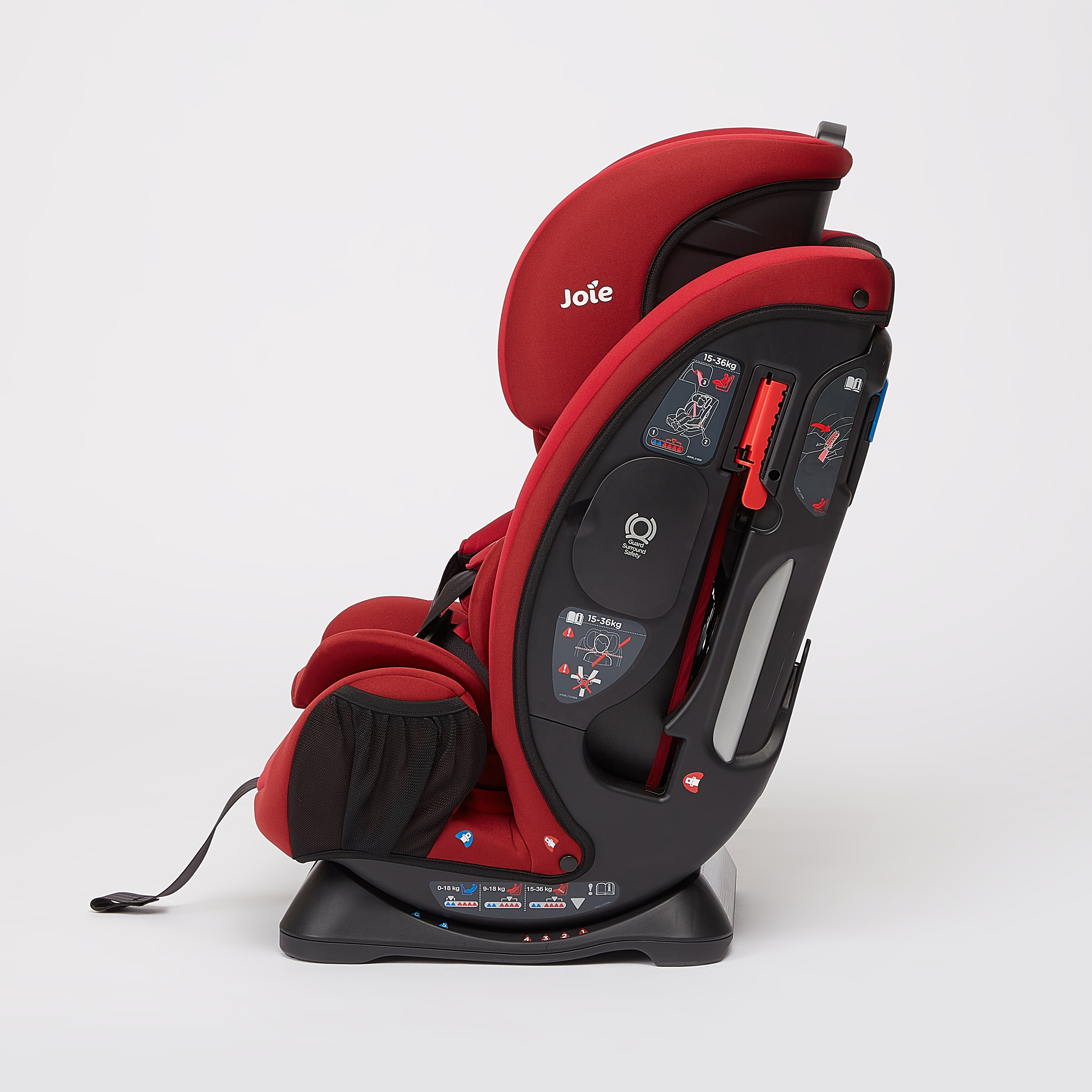 Buy Joie Every Stages 4-in-1 Harness Car Seat - Cranberry (Ages 1 to 12 ...