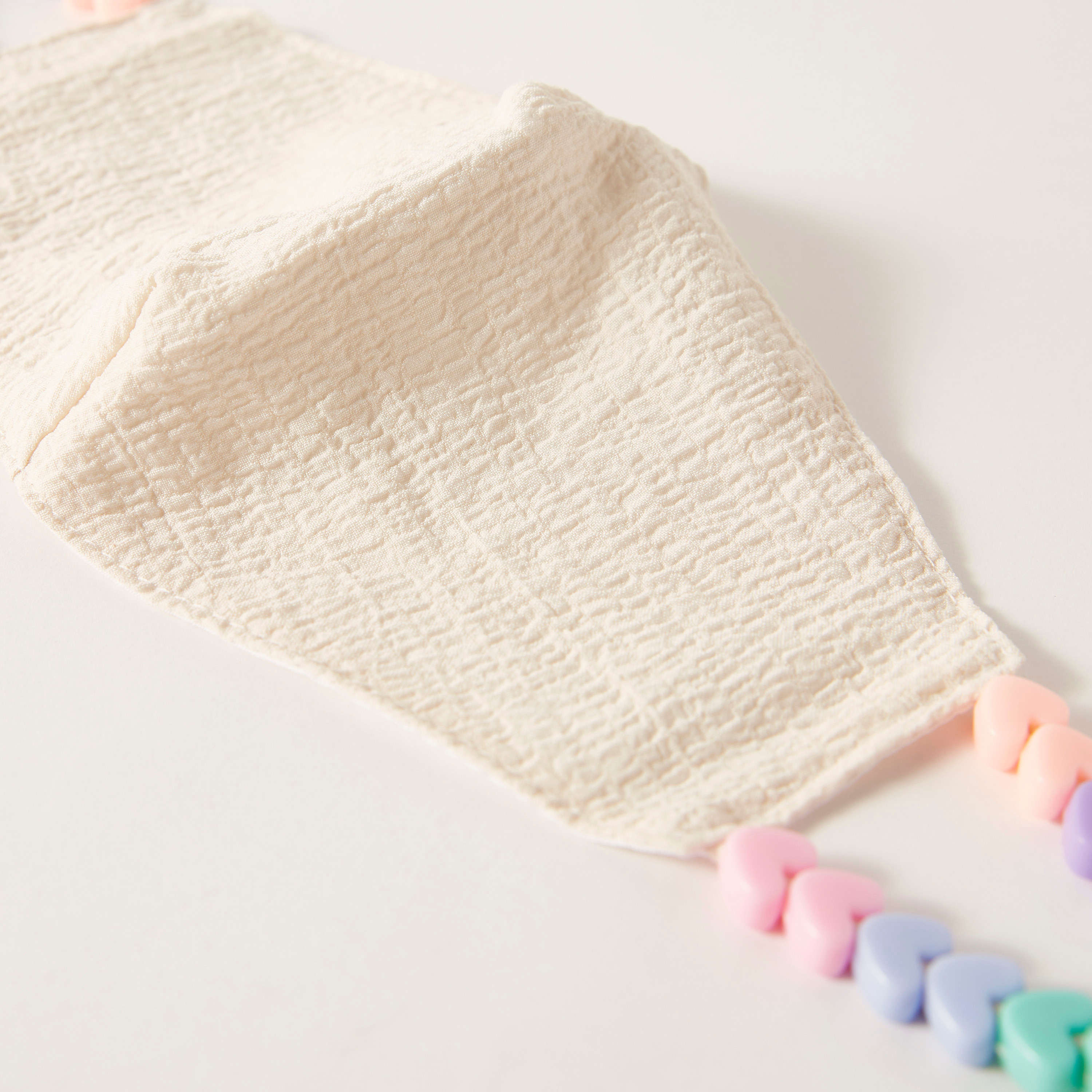 Buy Tie Me Face Mask with Bead Accents Online | Centrepoint UAE