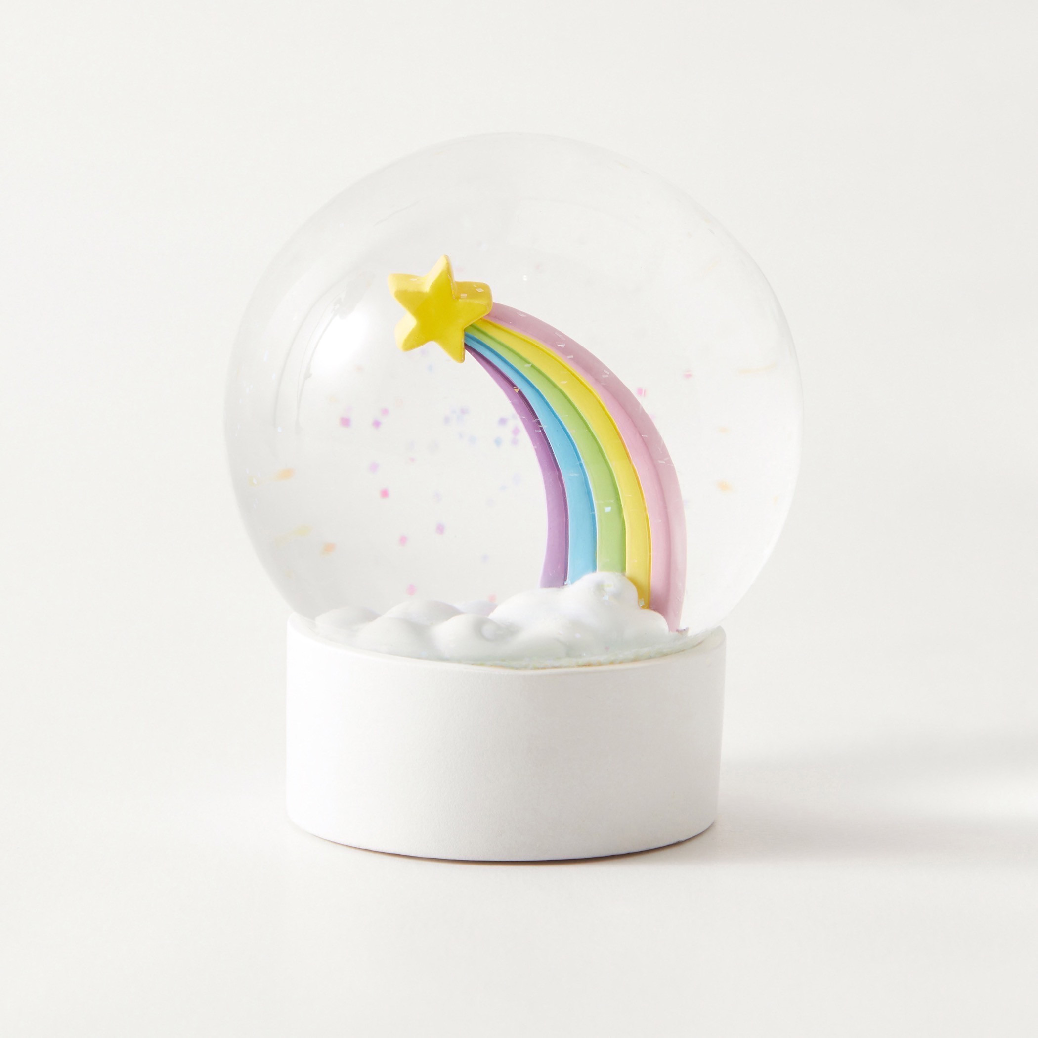 Buy Rainbow with Star Snow Globe Online | Centrepoint Qatar