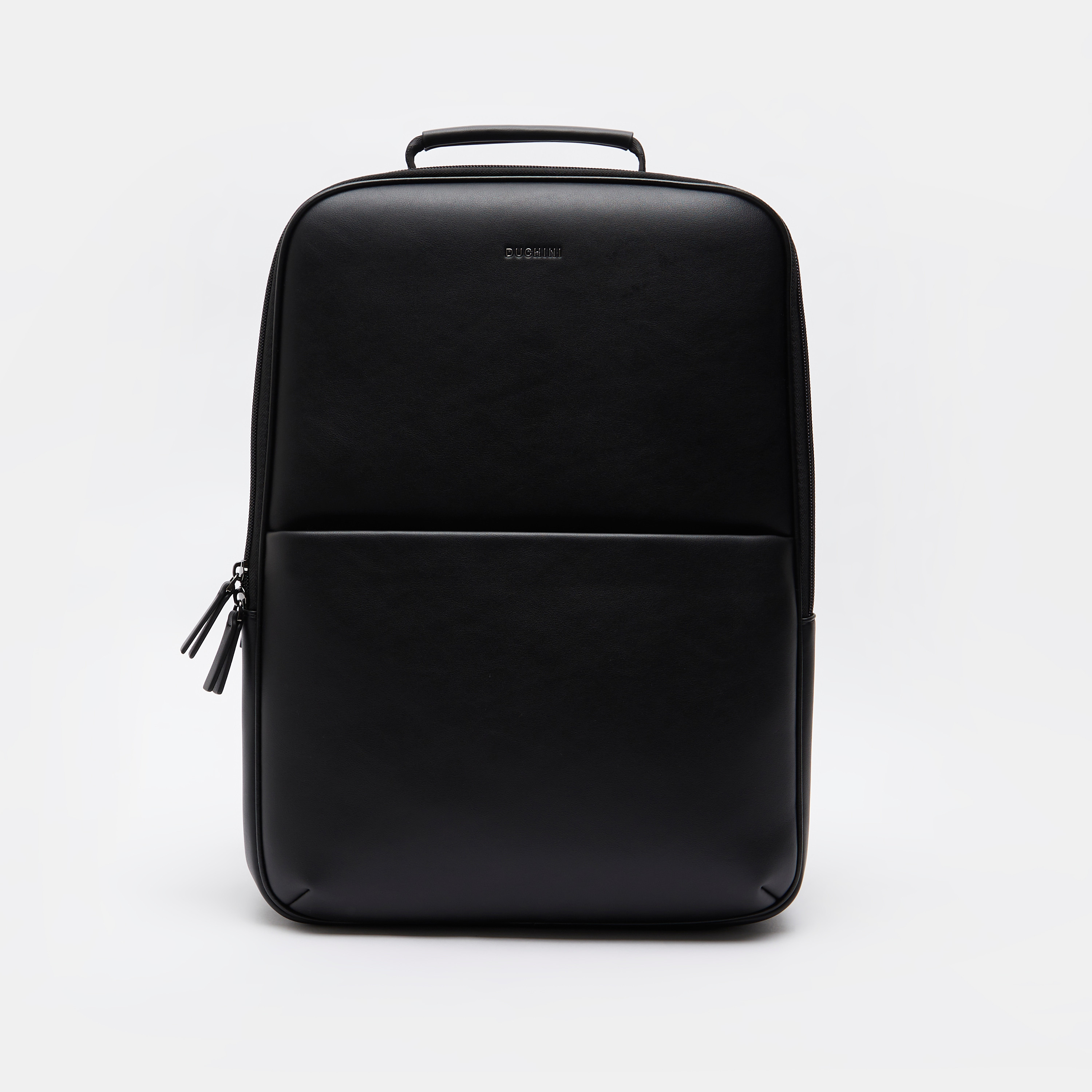 Shop Duchini Solid Backpack with Zip Closure Online | Splash UAE