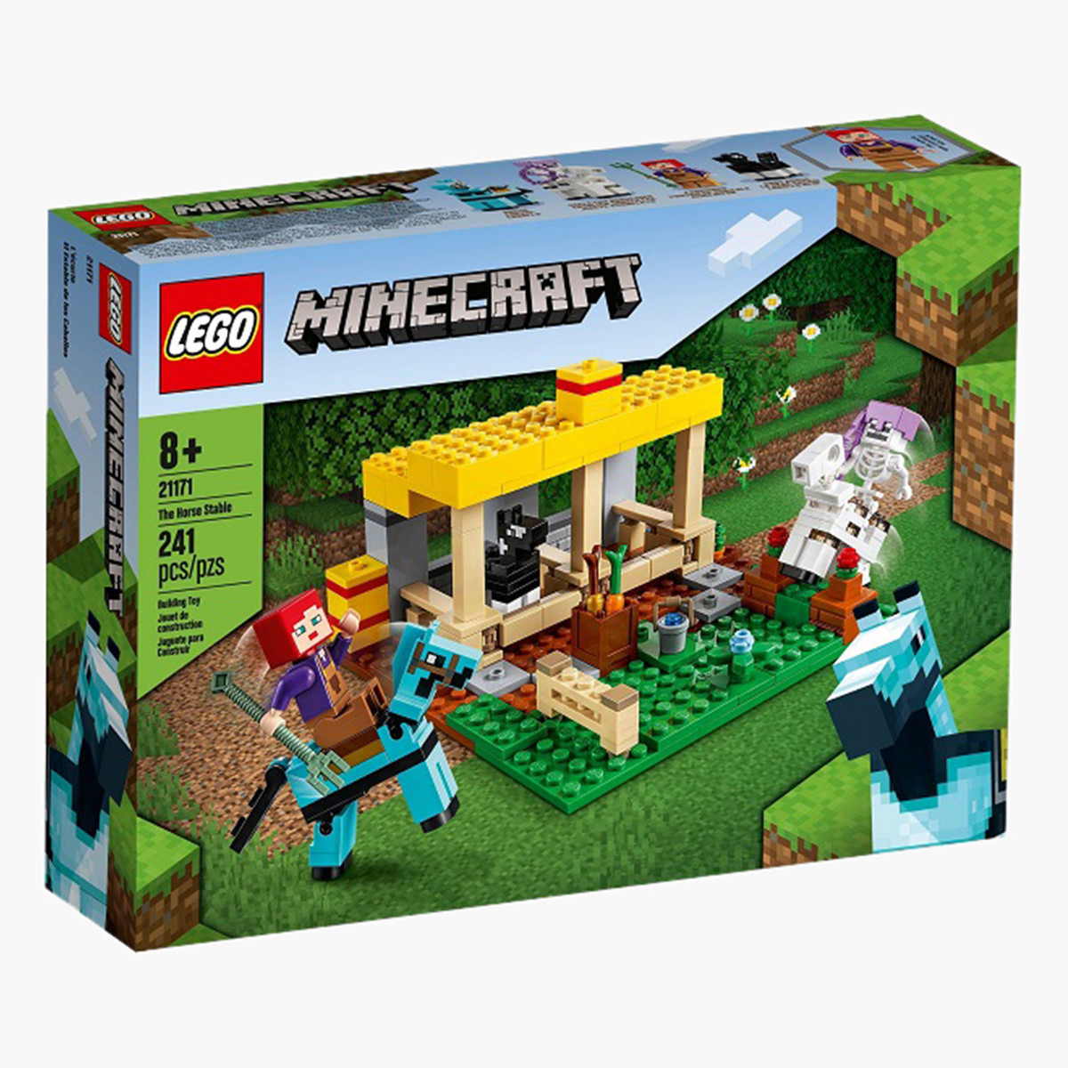 LEGO Minecraft The Horse Stable Blocks Playset - 241 Pieces Online ...