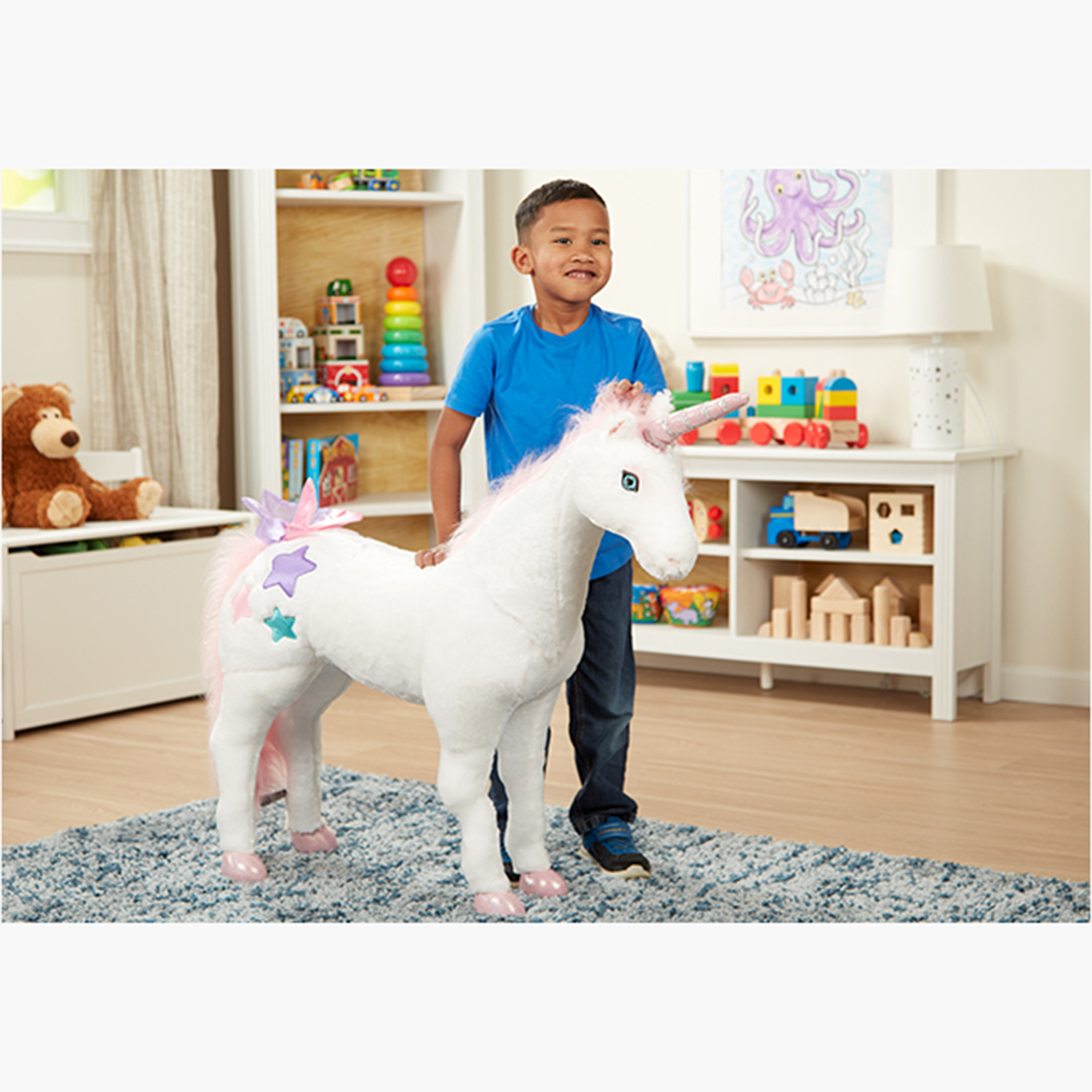 Buy Melissa Doug Unicorn Plush Toy Online Babyshop KSA