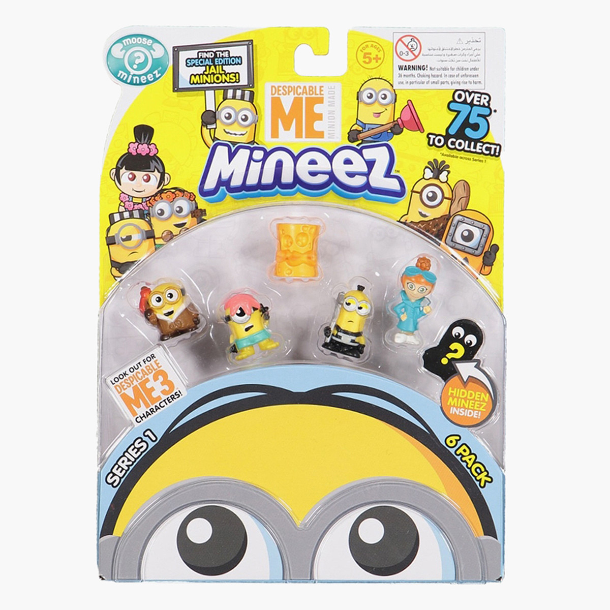 Buy Moose Despicable Me Deluxe Character Minion Pack - Set of 6 Online ...