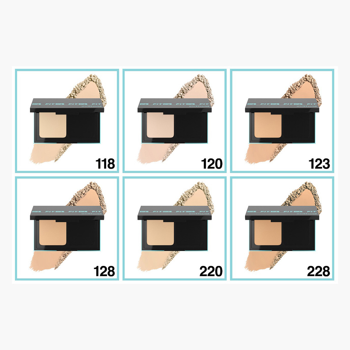 Maybelline fit me powder foundation store