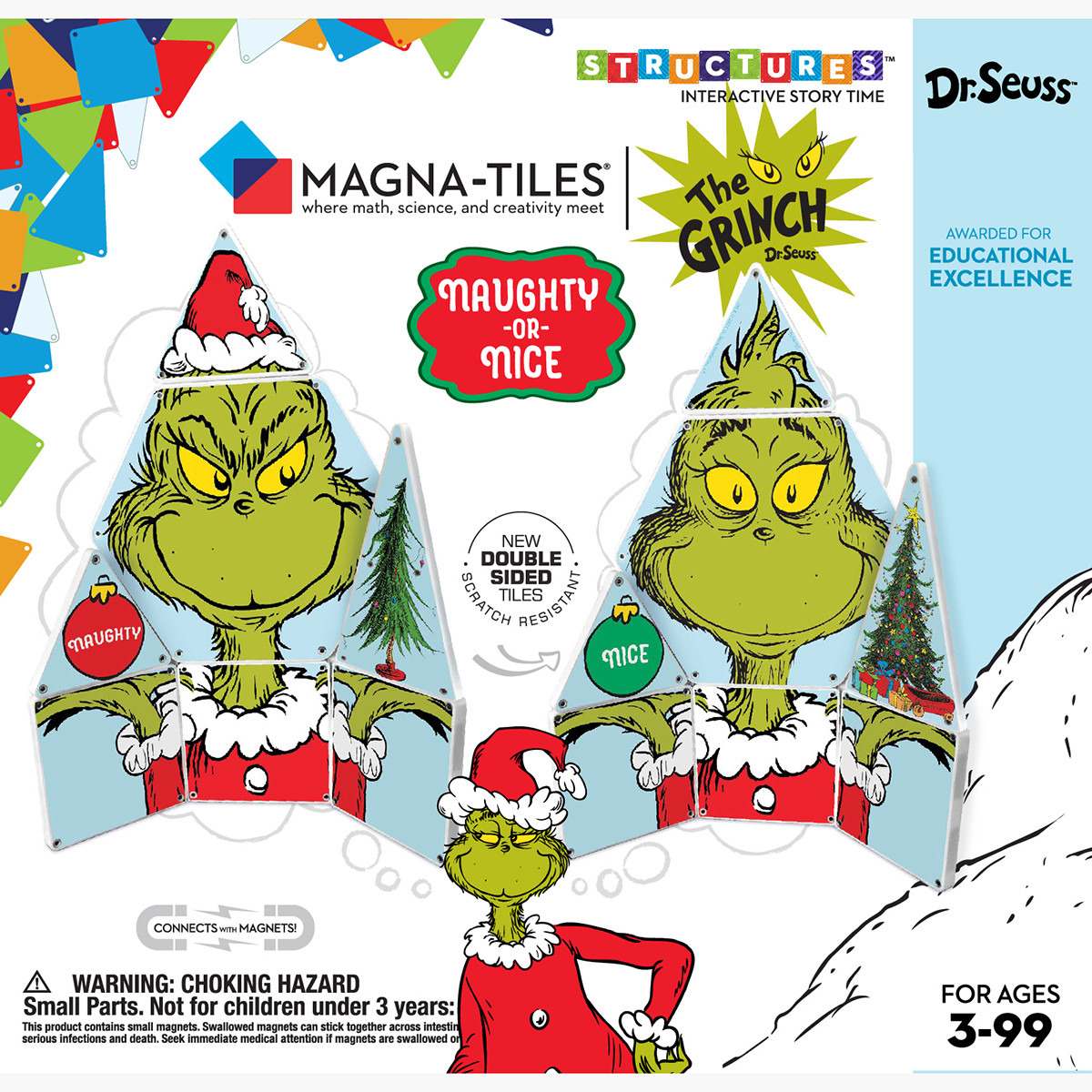 Magna-Tiles Dr. Seuss The Grinch Playset Online | Baby & Kids Toys ...