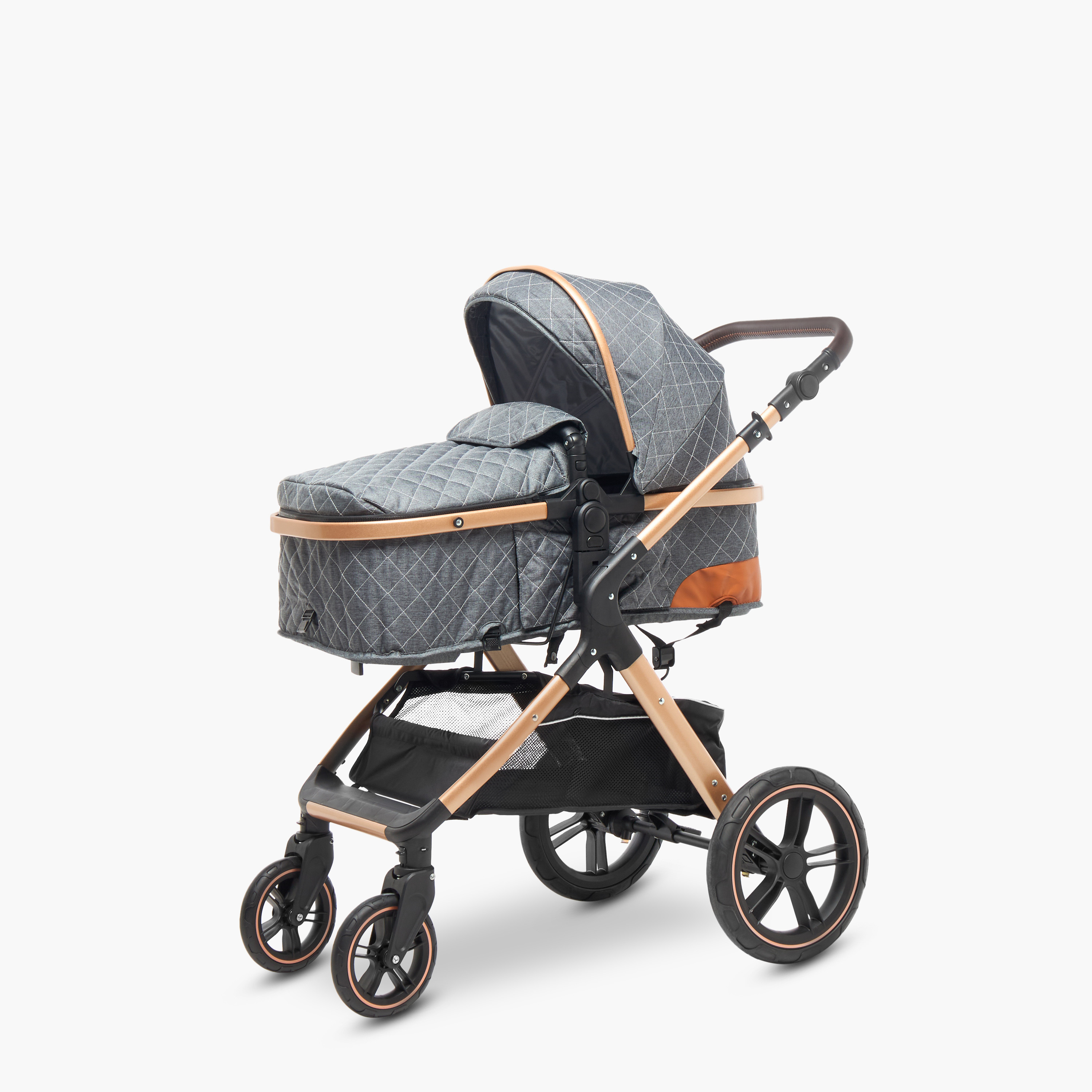 Buy Juniors Anton Stroller with Push Button Folding System, Metal Frame ...