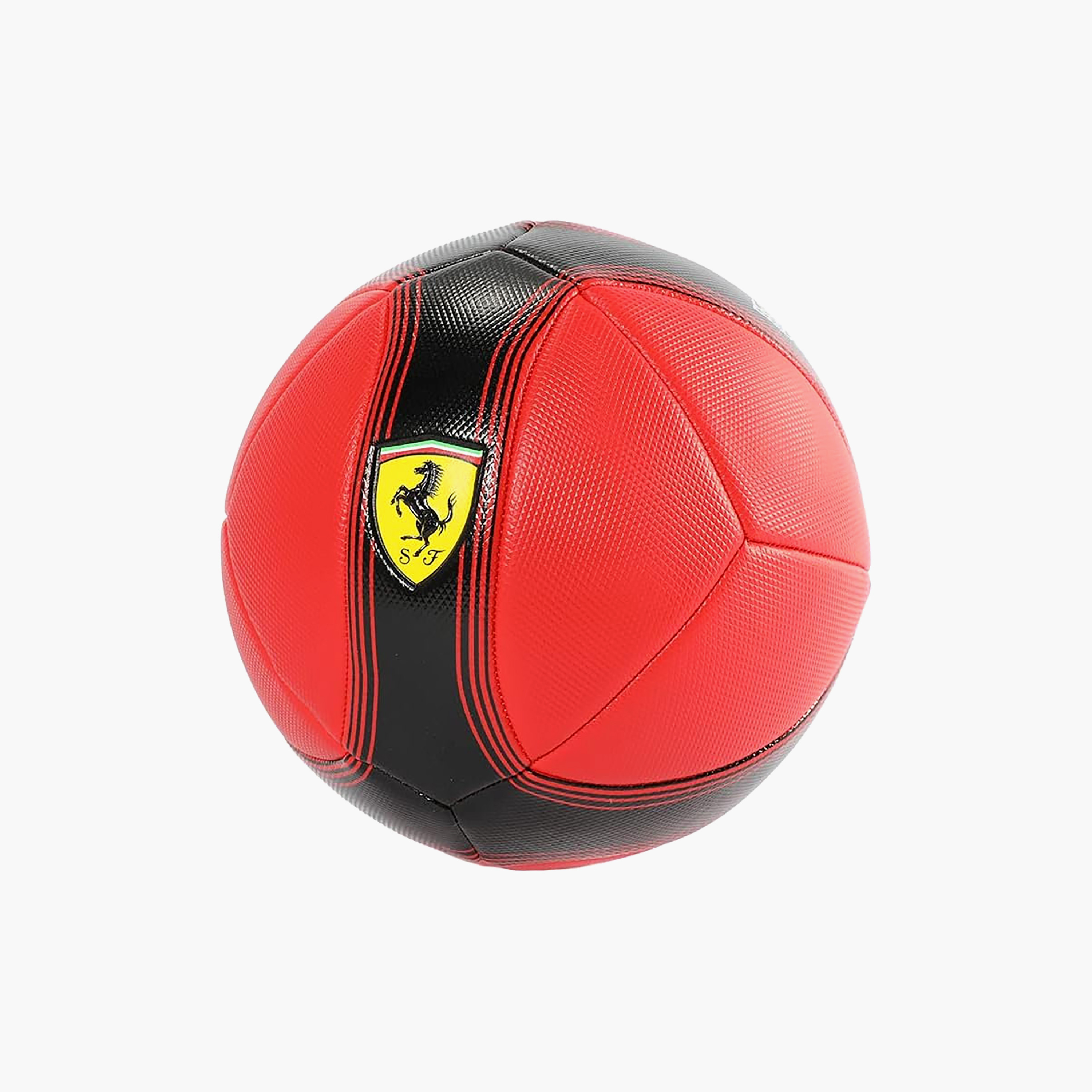 Buy Ferrari Machine Sewing Soccer Ball - No. 5 - Red & Black Online ...