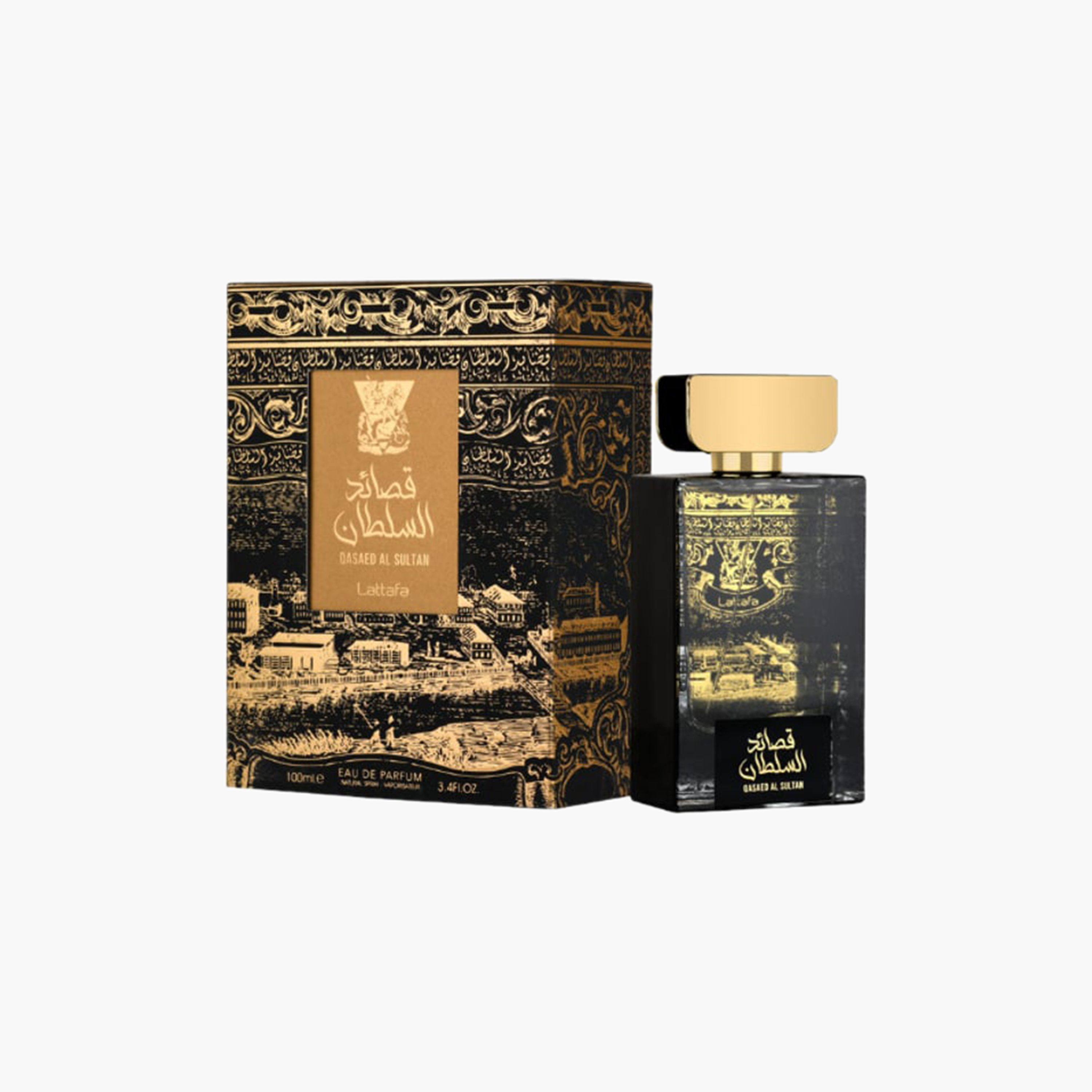 Shop Lattafa Qasad Al Sulthan Eau de Parfum - 100 ml Online | Splash UAE