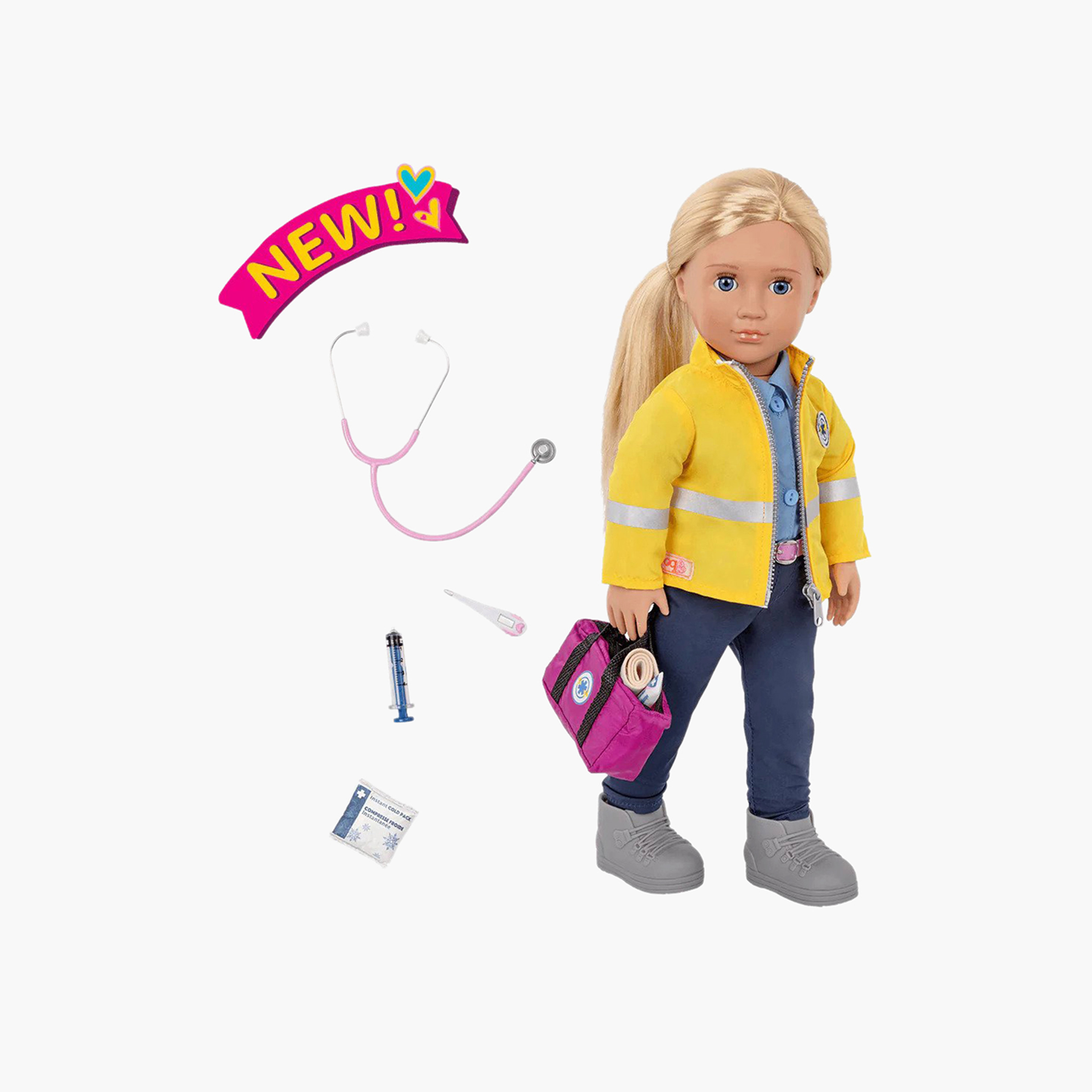 Buy Our Generation Kaylin Professional EMT Doll Playset Online ...