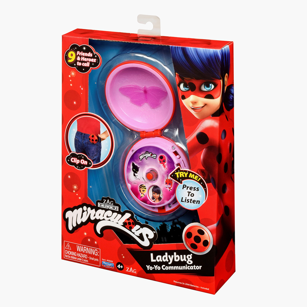 Buy Miraculous Ladybug Yo-Yo Secret Communicator Playset Online ...