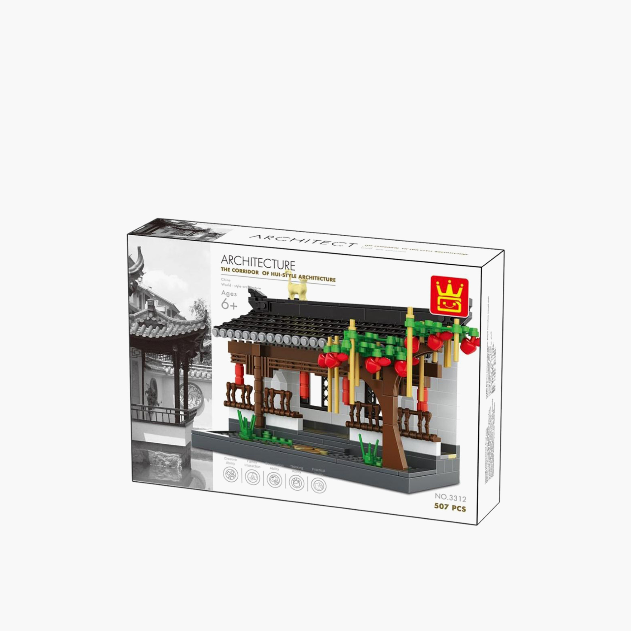 The Corridor of Hui-Style Architecture 507-Piece Blocks Playset Online ...