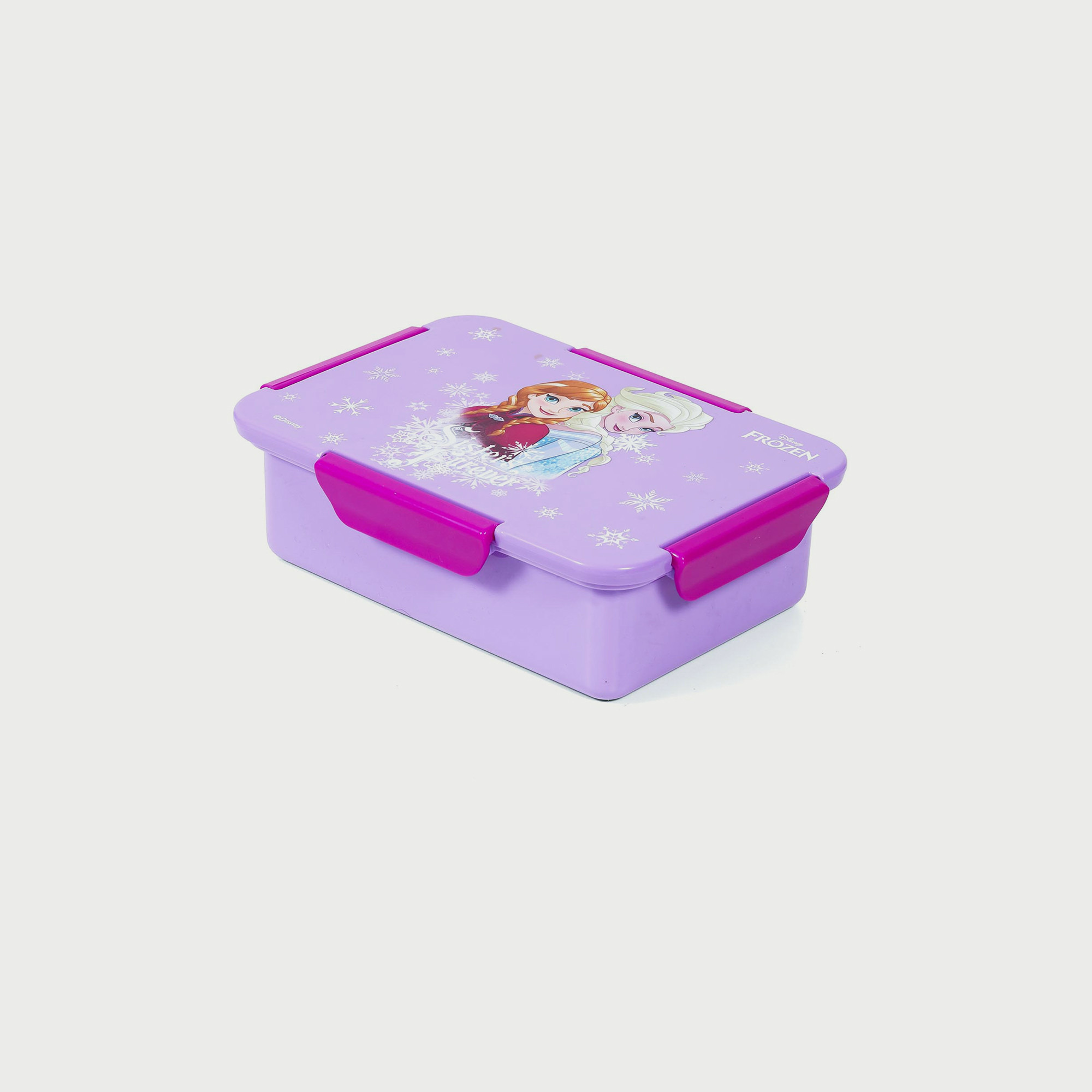 Buy Disney Frozen Elsa and Anna Print Bento Lunch Box with Clip Lock ...
