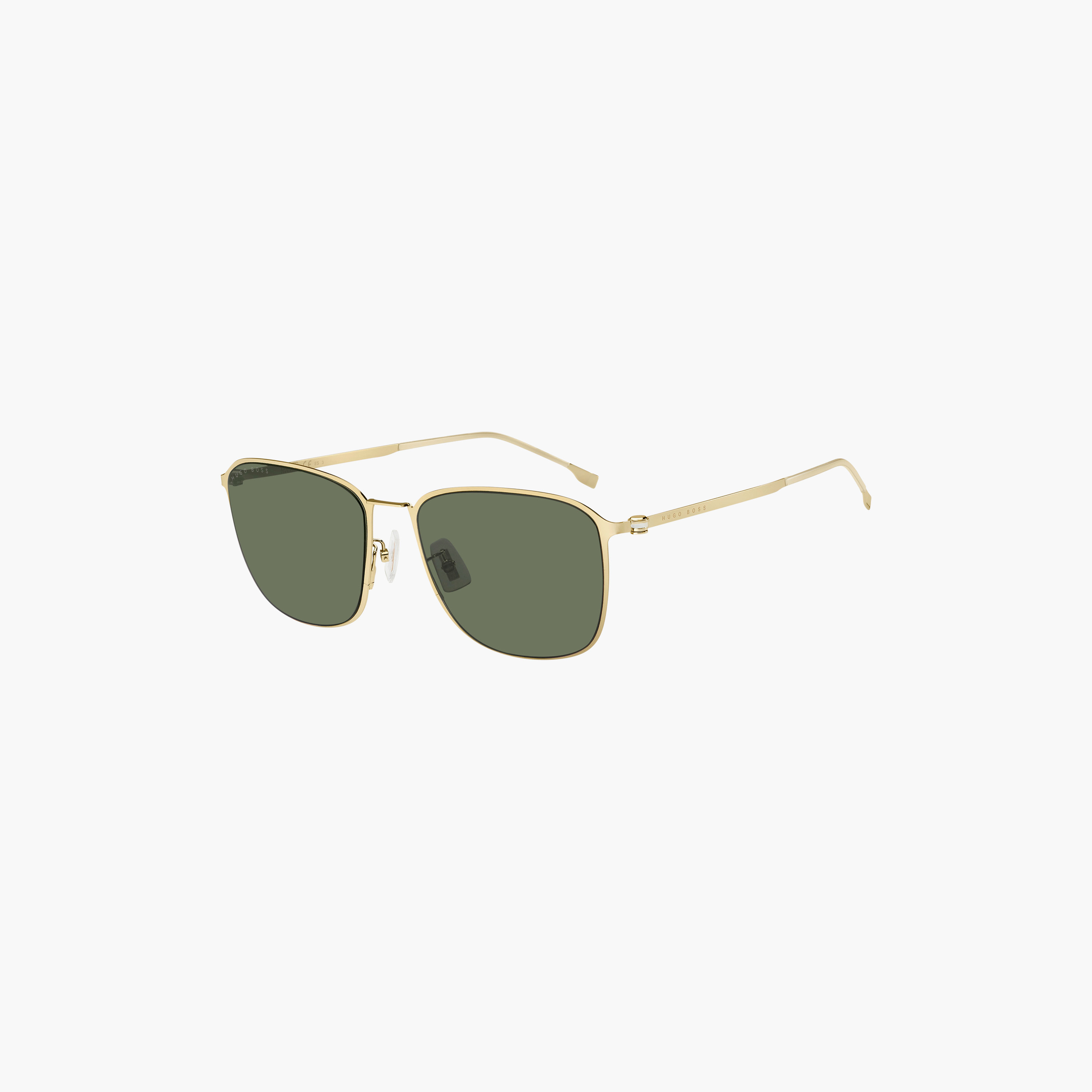 Buy Men s Hugo Boss Men s UV Protected Green Lens 59 mm Square Sunglasses 205066 Online Centrepoint KSA