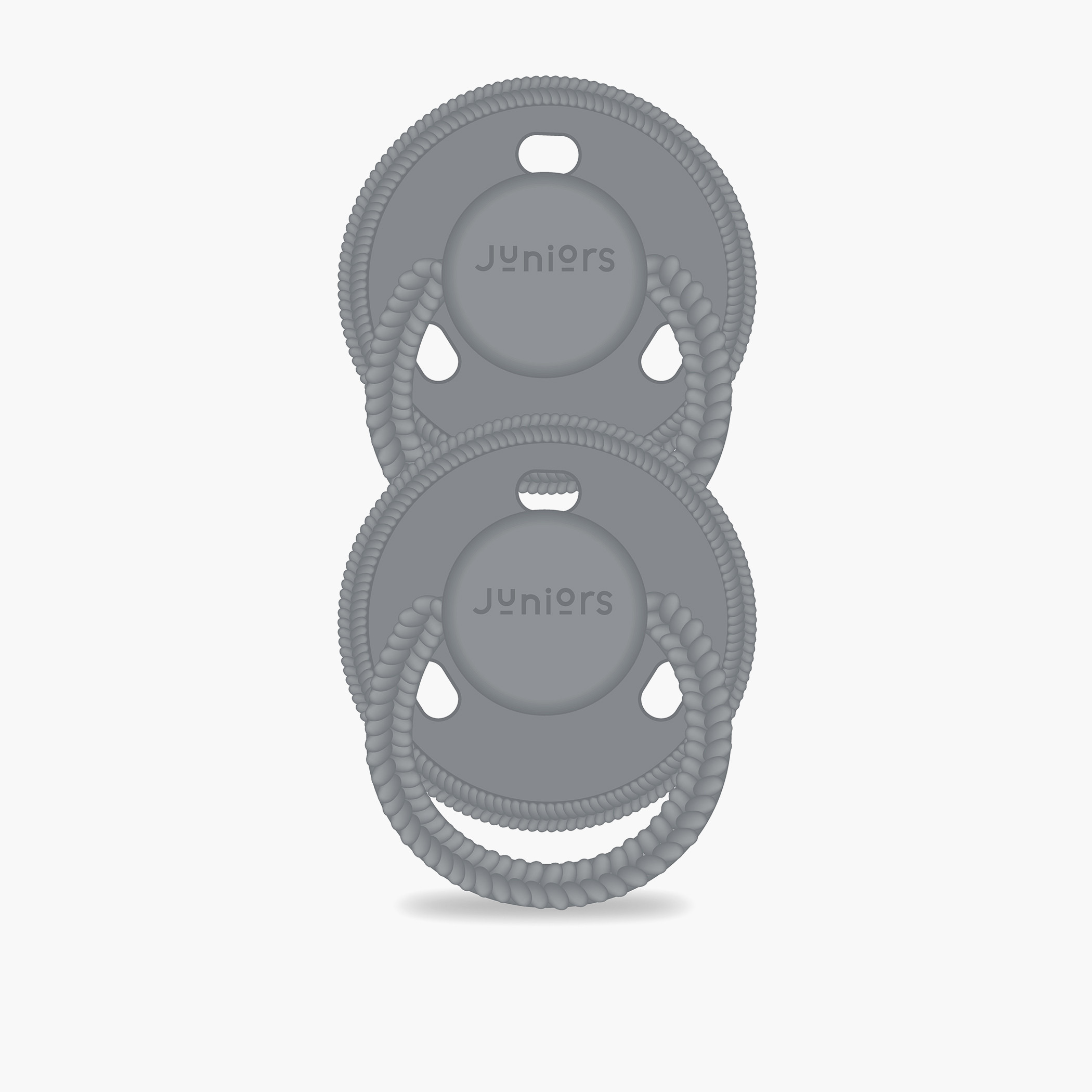 Buy Juniors 2-Piece Solid Pacifier Set Online | Babyshop UAE