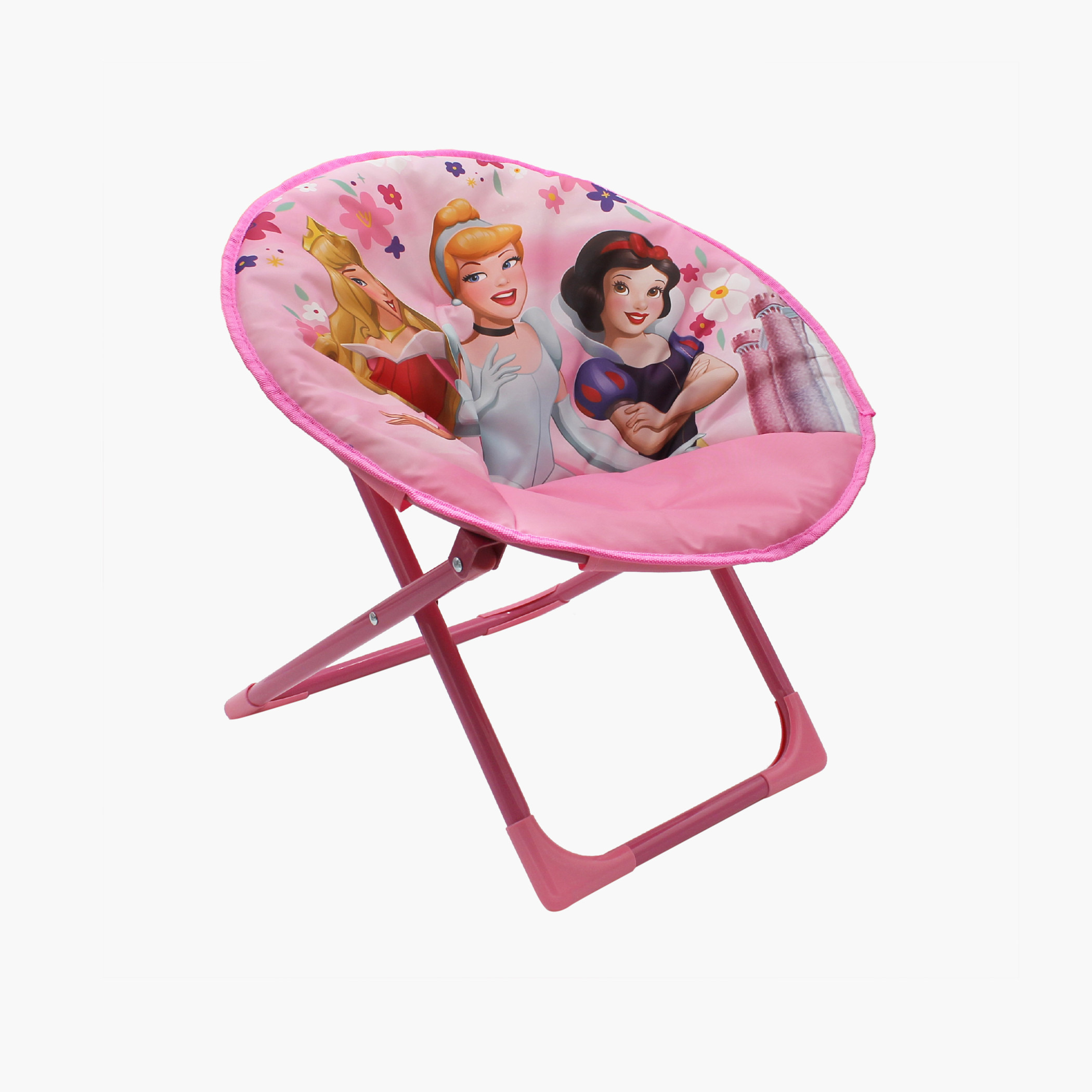 Disney Princess Print Moon Chair