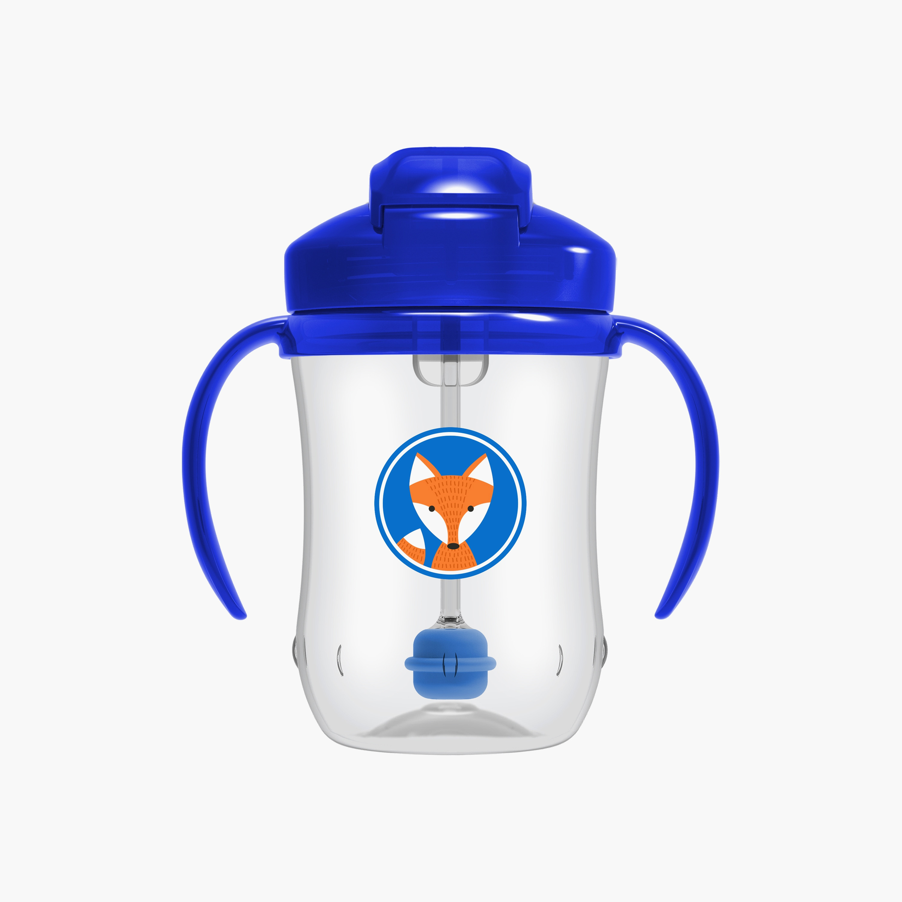 Buy Dr. Brown's First Straw Cup with Handle, Blue, 270 ml Online ...