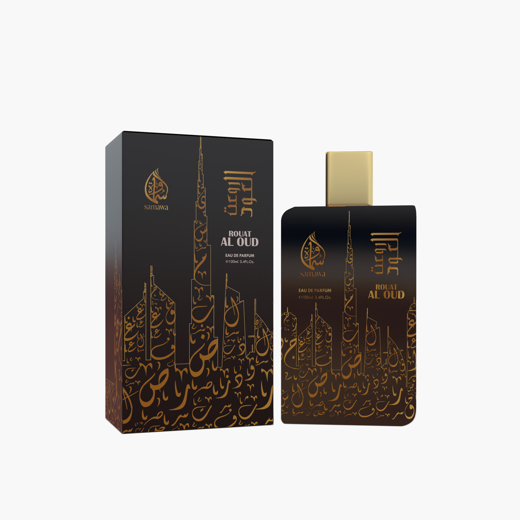 Buy Samawa Rouat Al Oud Eau De Parfum - 100 ml Online | Centrepoint UAE