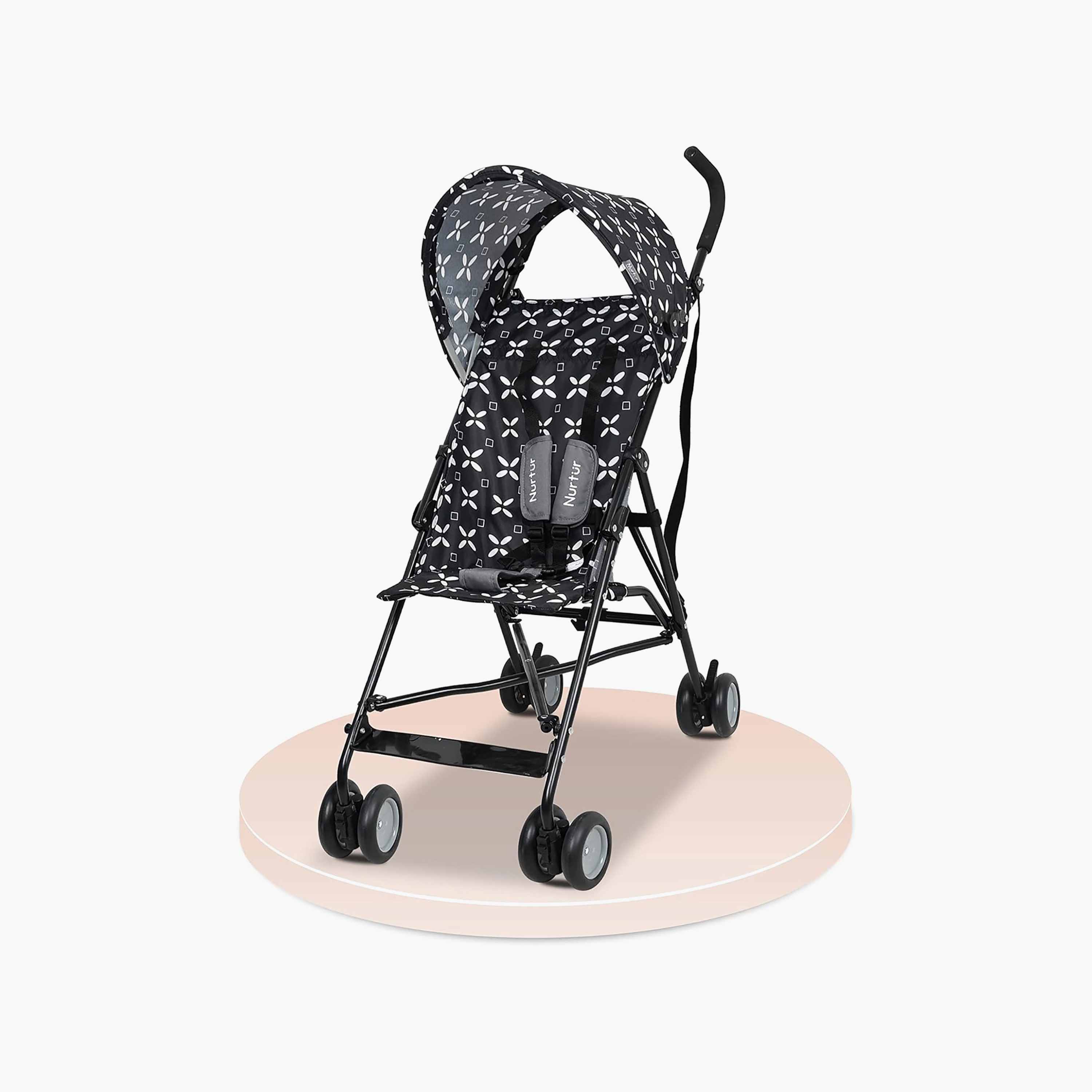 Buy Nurtur Rex Buggy Lightweight Stroller with Compact Fold Canopy ...