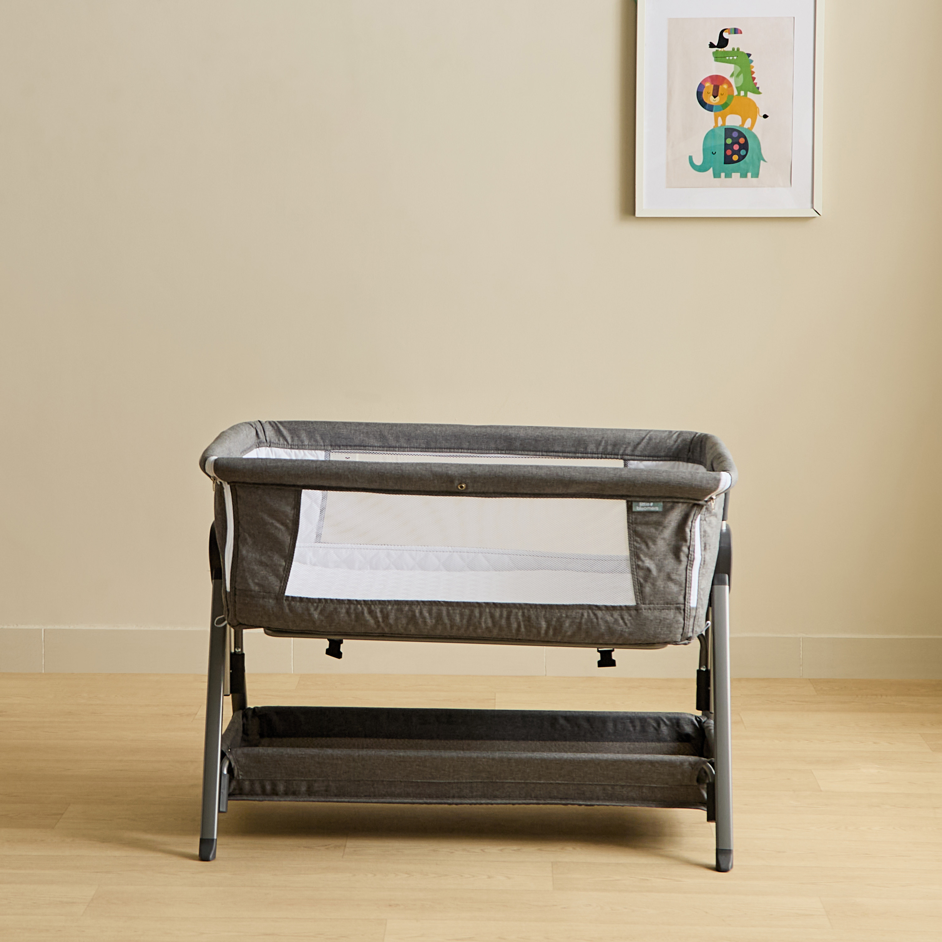 Little Bloomers Side Bed Bassinet with Mosquito Net Online | Baby ...