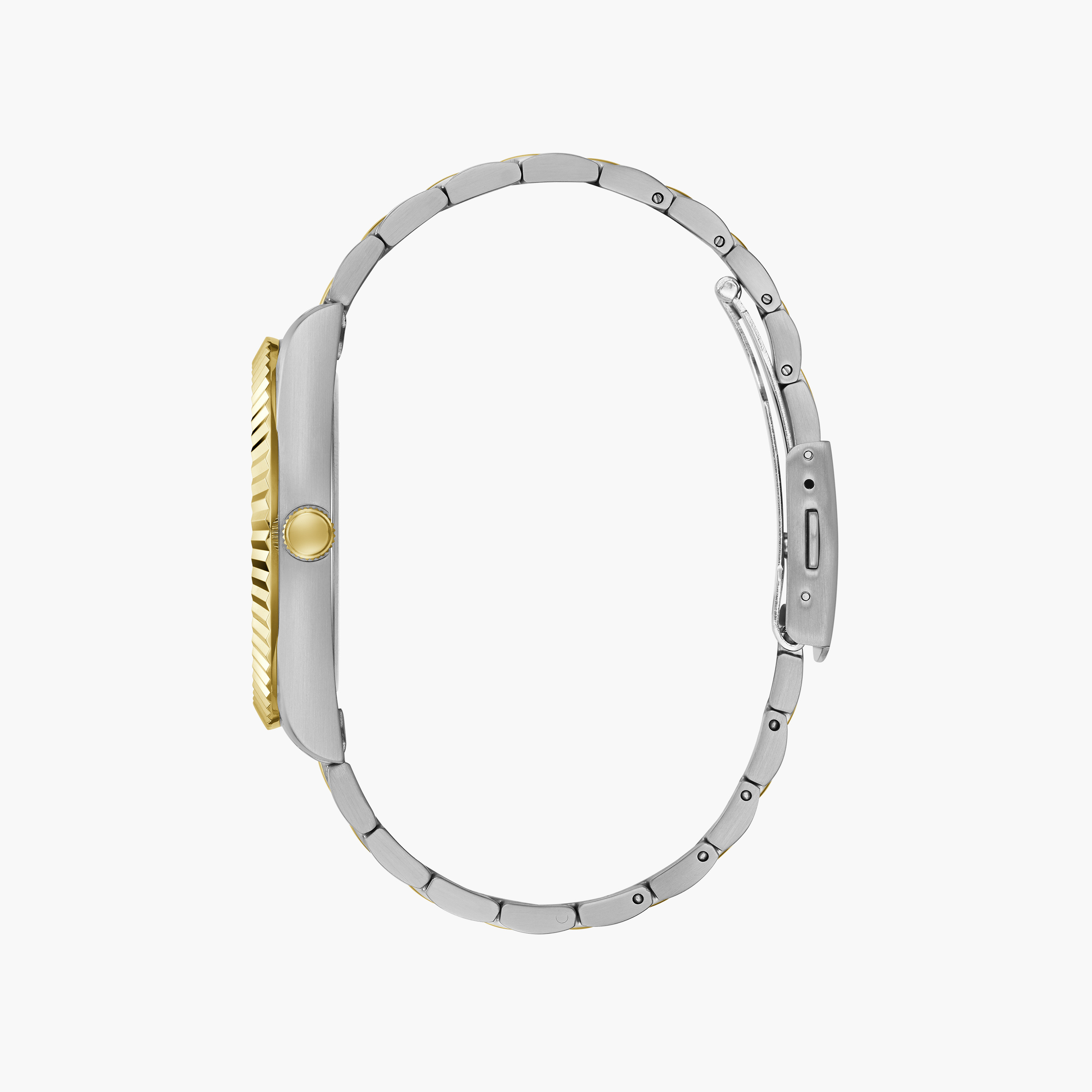 Shop Guess Men's 42 MM Multicolour Analog Stainless Steel Watch ...