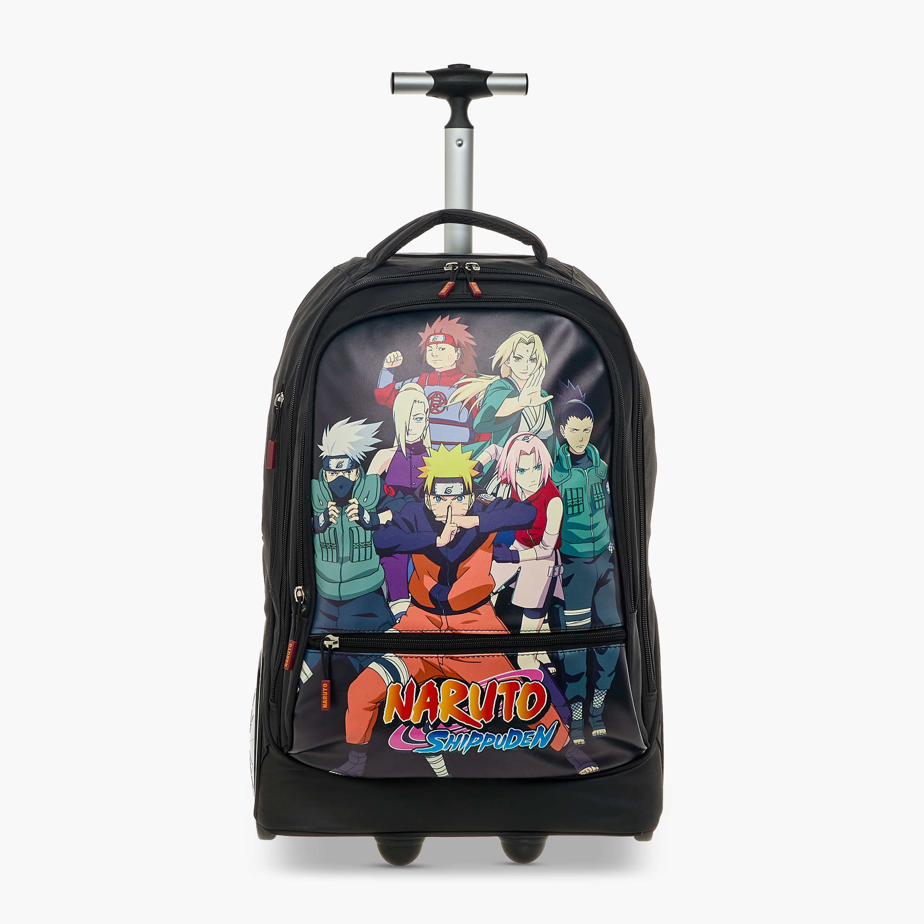 Buy TV Tokyo Naruto Print Trolley Bag with Retractable Handle - 18 ...