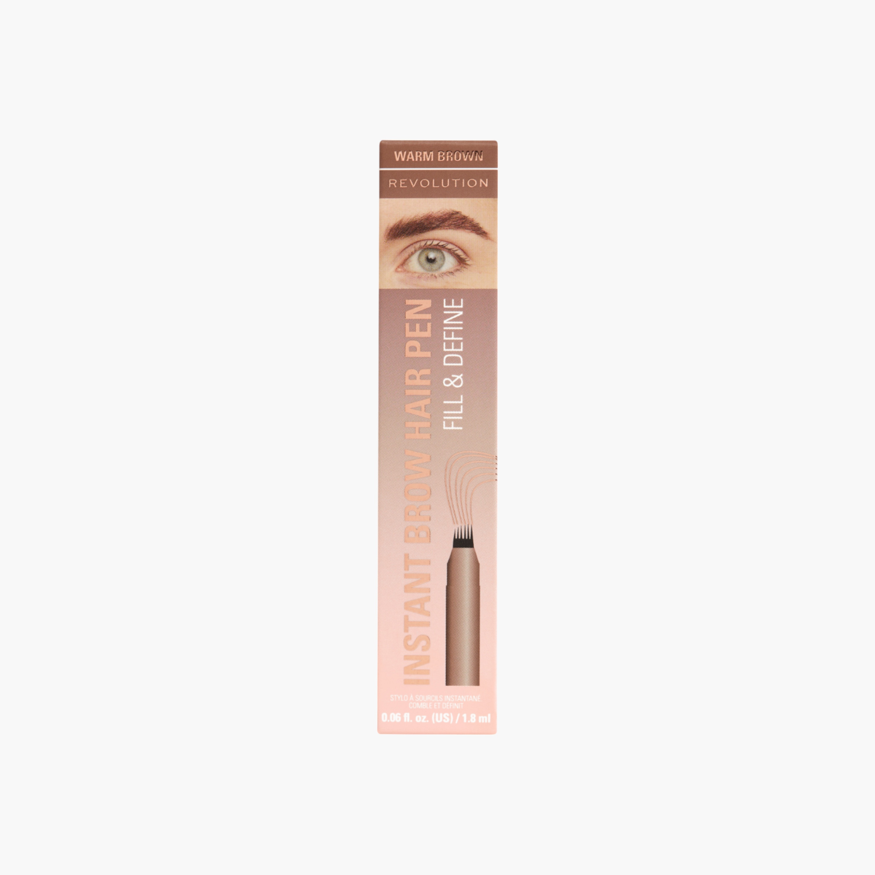 Buy Makeup Revolution Instant Brow Hair Pen - 1.8 ml Online ...