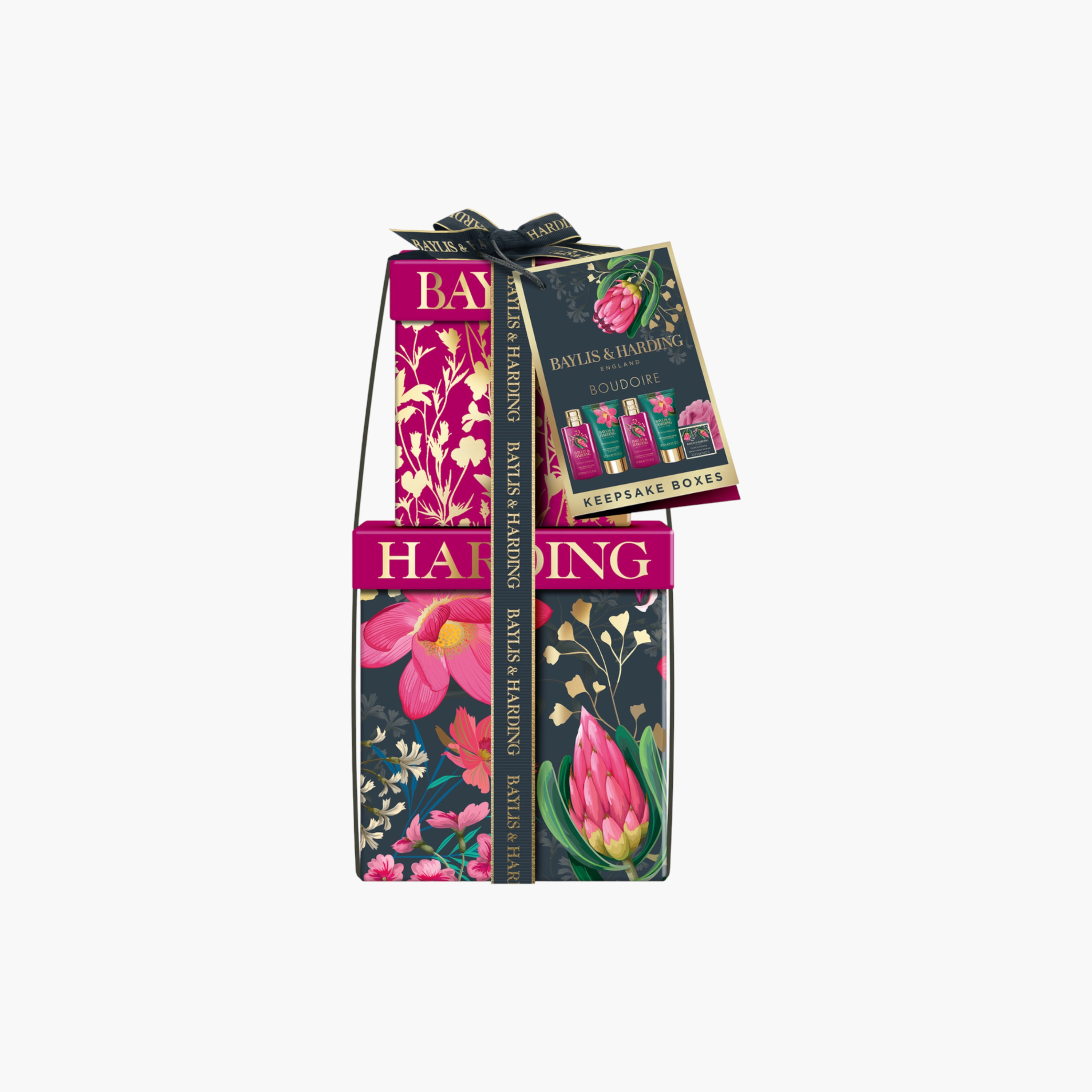 Shop Baylis & Harding Floral Boudoire Keepsake Gift Set Online | Max Qatar